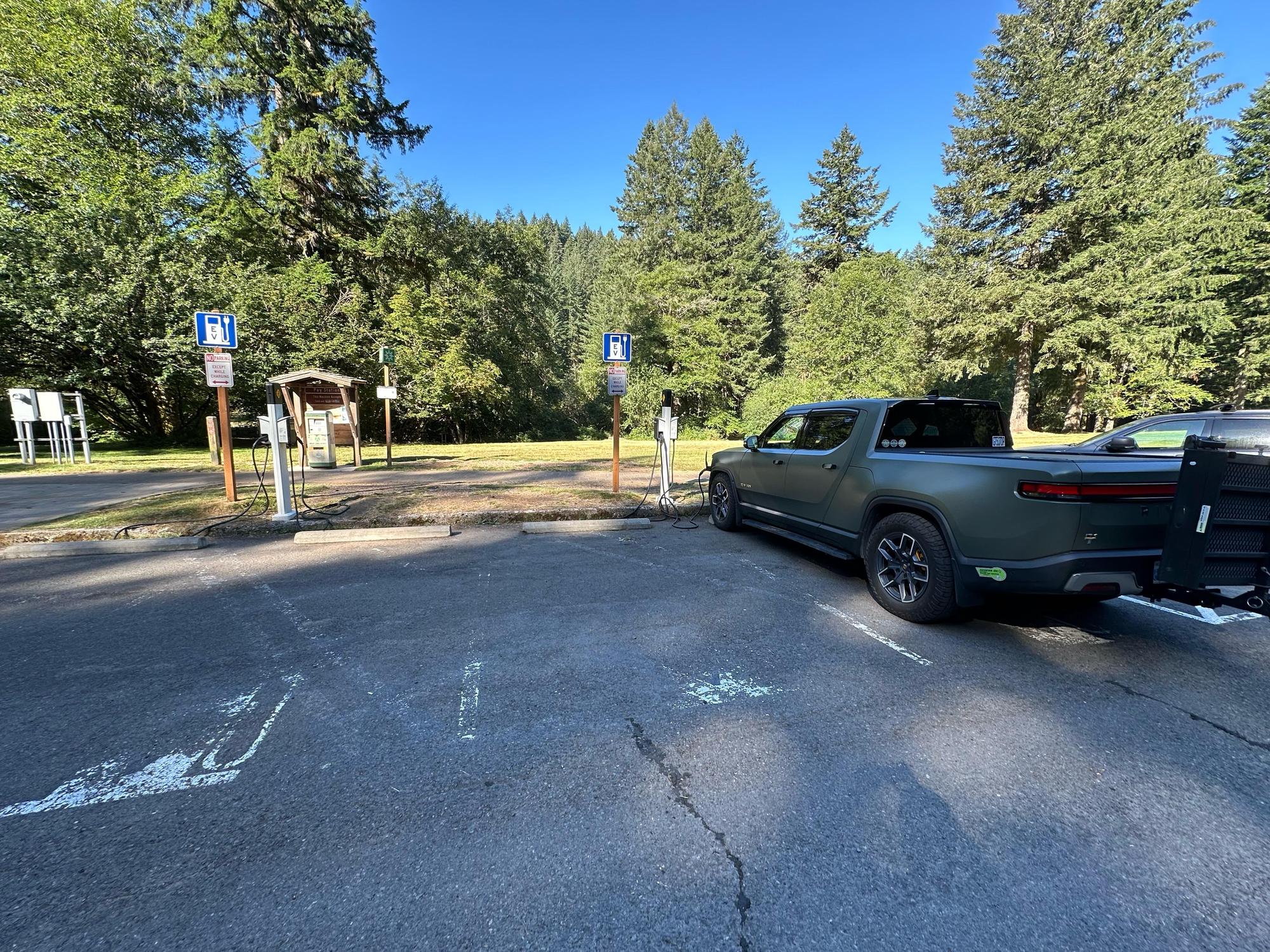 Silver Falls State Park - Day-Use South Falls Parking Lot | Sublimity ...