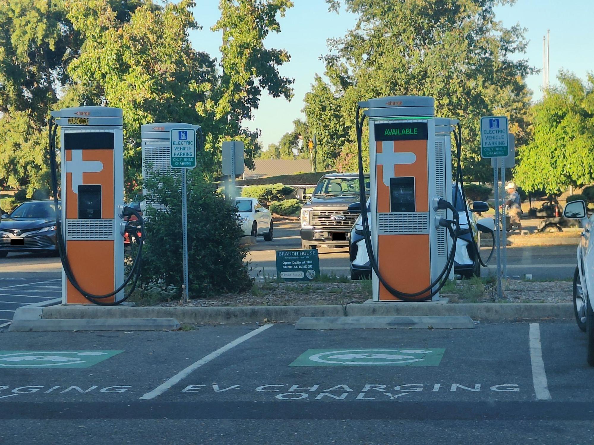 Redding Sundial Bridge (1) | Redding, CA | EV Station