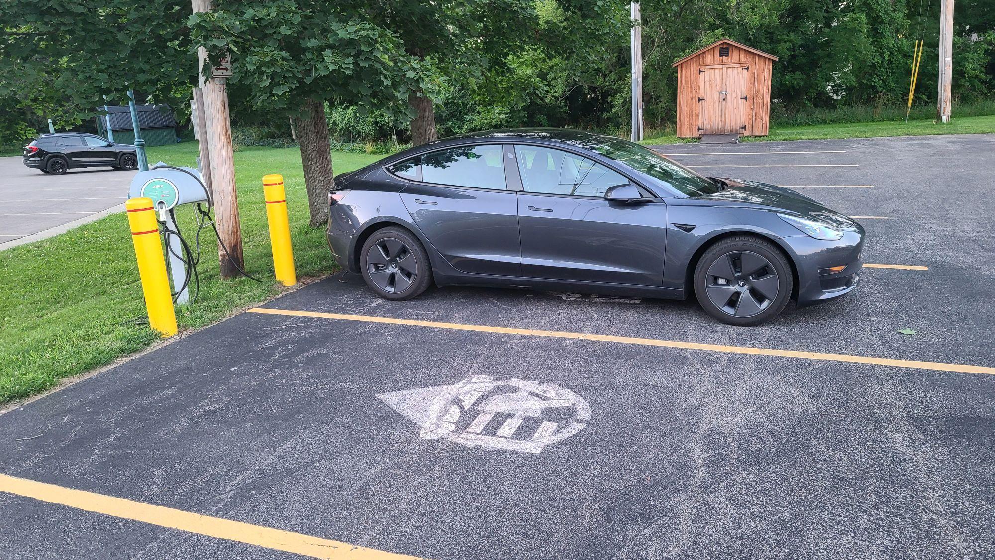 Hulbert Library | Springville, NY | EV Station