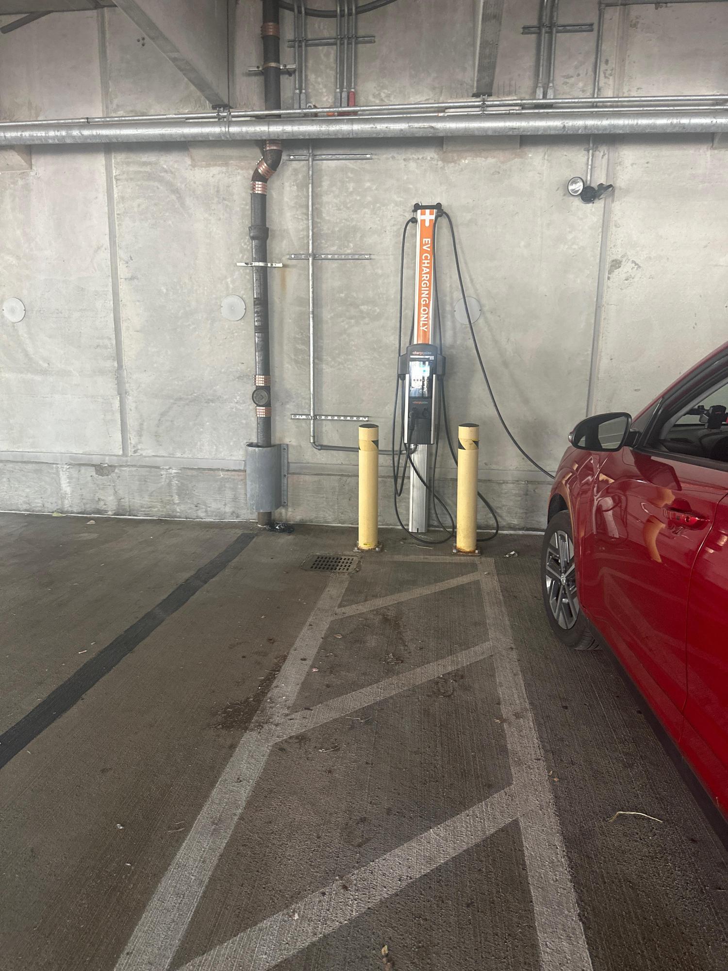 Brockton MBTA Commuter Rail Parking Garage | Brockton, MA | EV Station