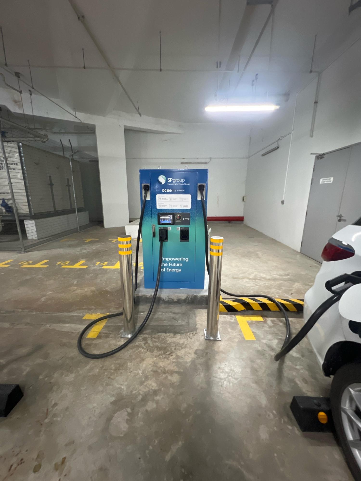 SP: Mapex Building | 37 Jln Pemimpin, Singapore 577177 | EV Station