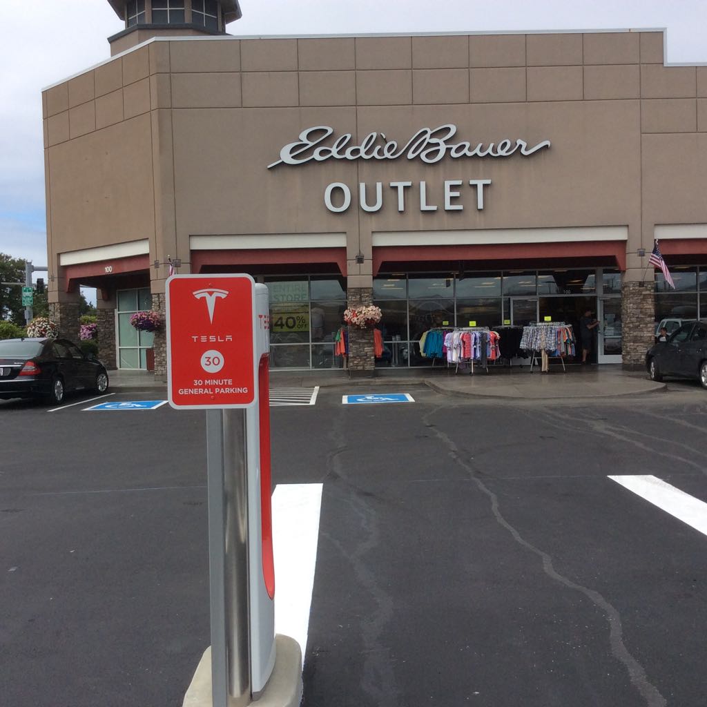 Seaside Factory Outlet Center | Seaside, OR | EV Station