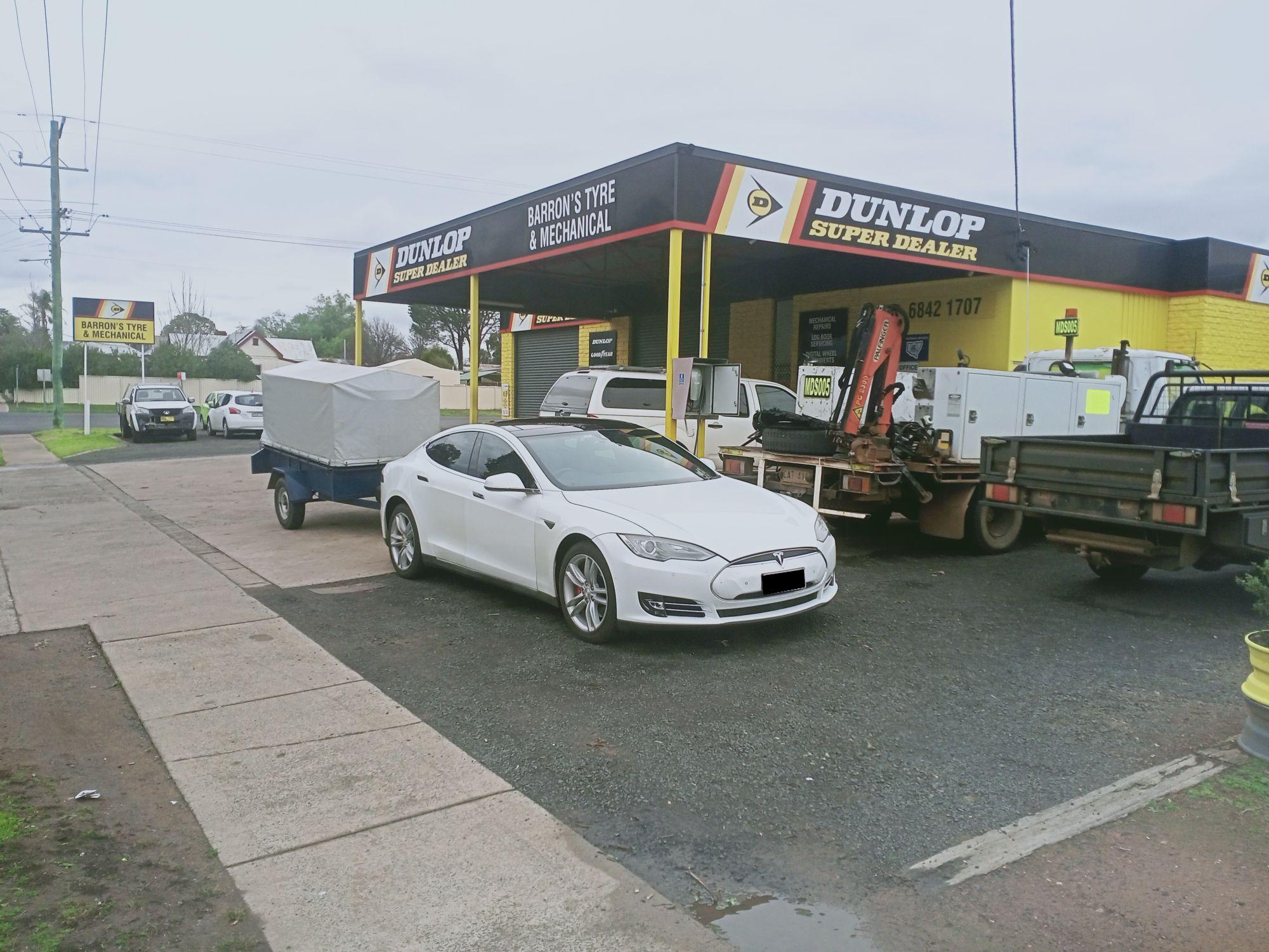 Barron's Tyre & Mechanical | Coonabarabran, NSW | EV Station