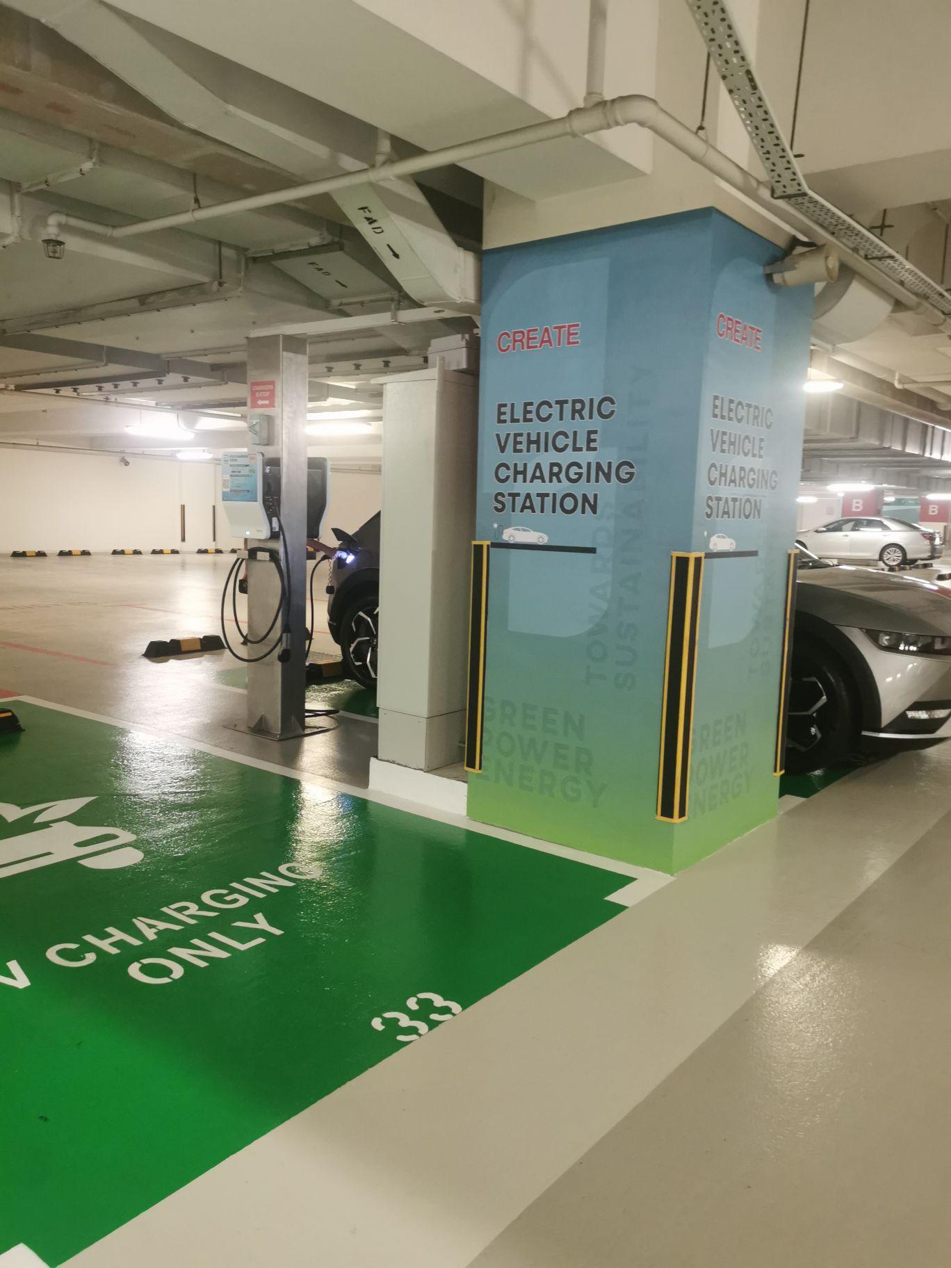NUS CREATE Tower | 1 Create Wy, Singapore 138602 | EV Station