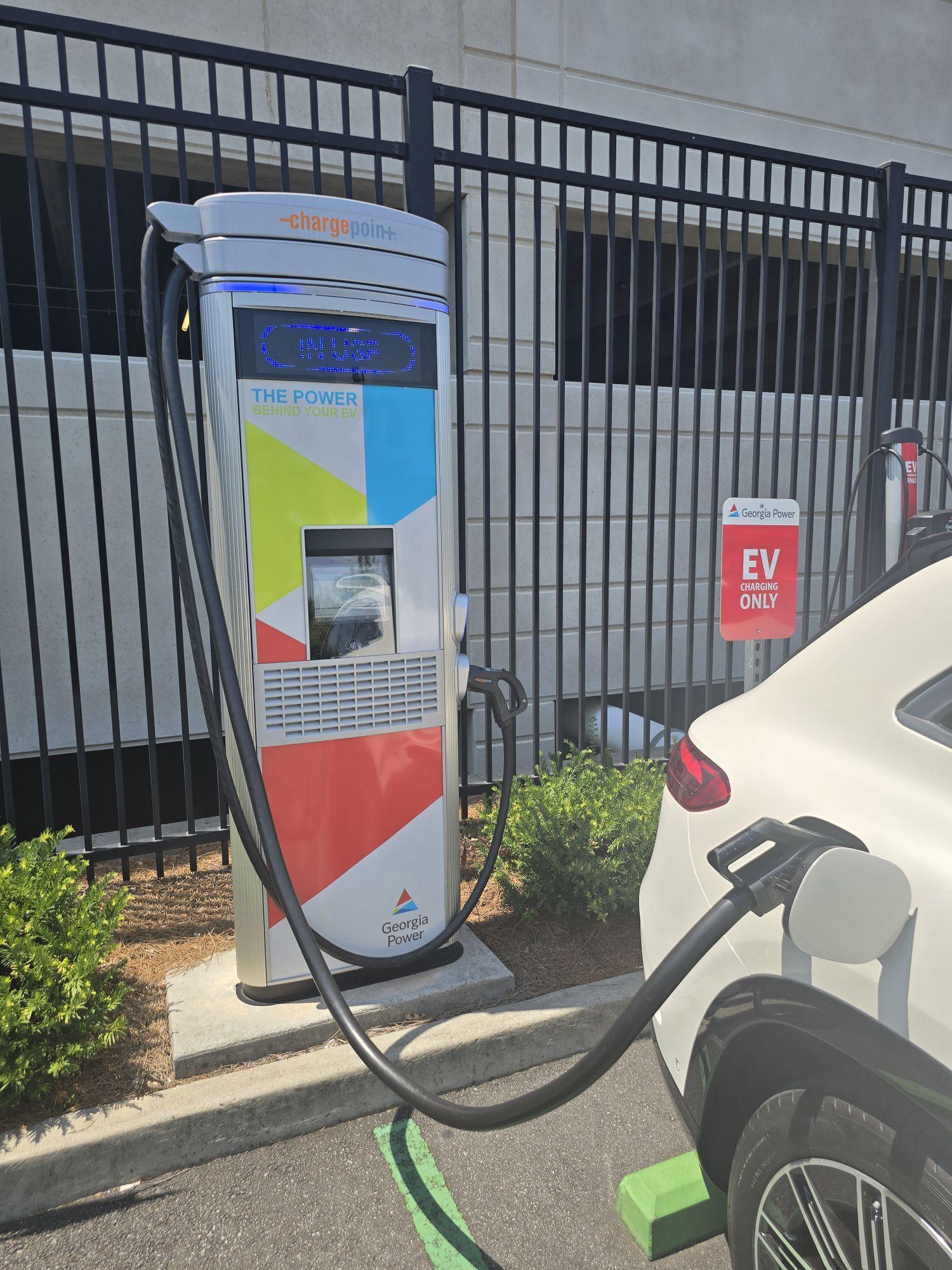 The Battery Atlanta - Delta Deck Outside | Atlanta, GA | EV Station