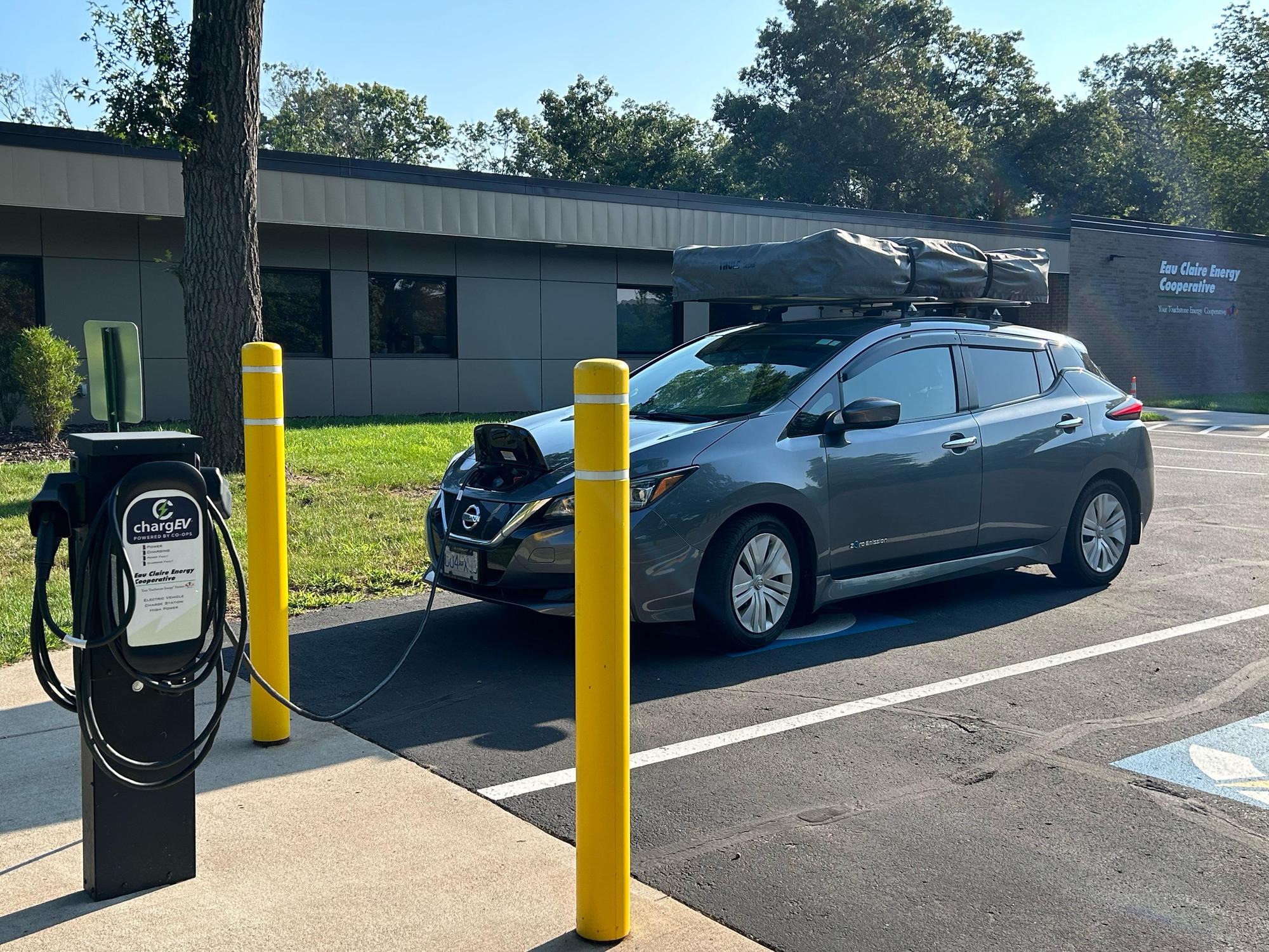 Eau Claire Energy Cooperative | Fall Creek, WI | EV Station