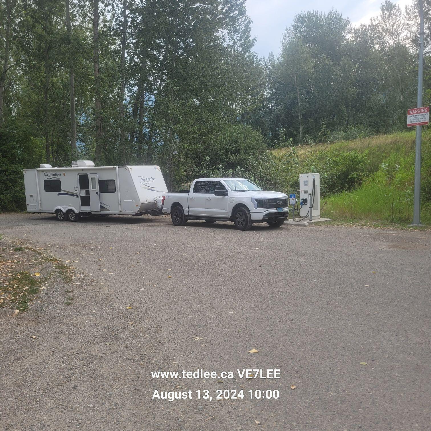 Little Fort Rest Area | Little Fort, BC | EV Station