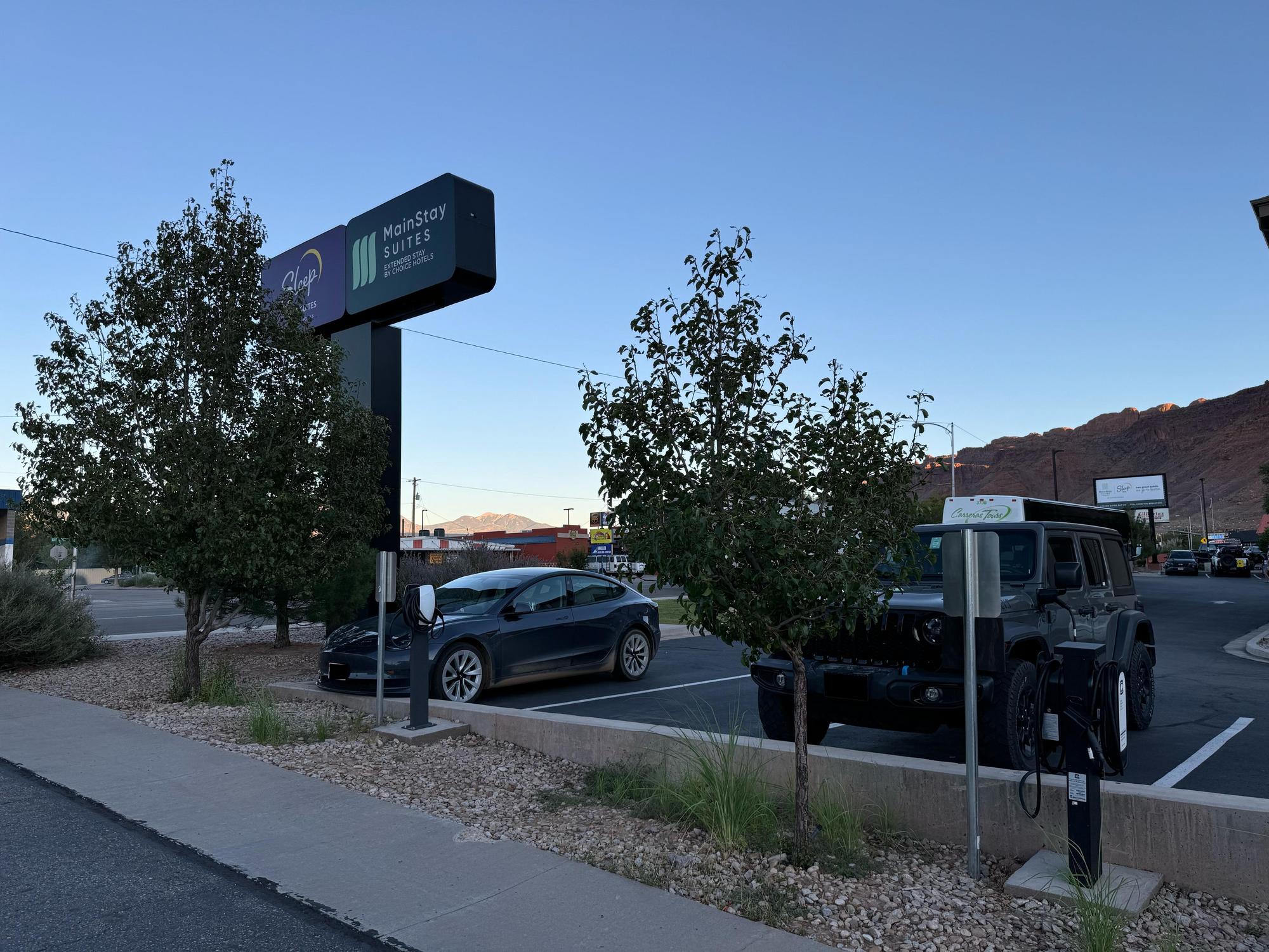 Sleep Inn & Suites | Moab, UT | EV Station