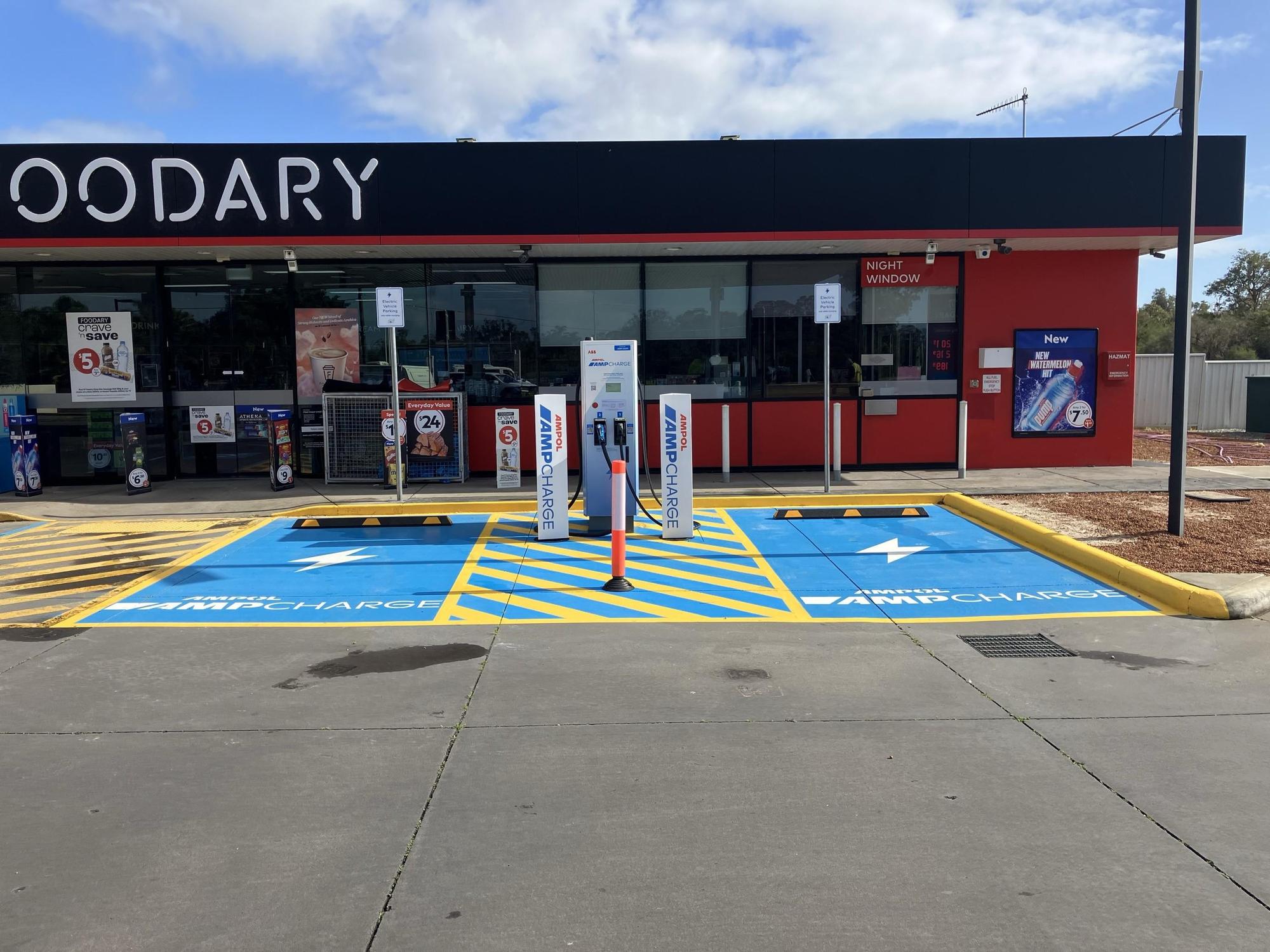 Ampol Foodary North Yunderup | North Yunderup, WA | EV Station