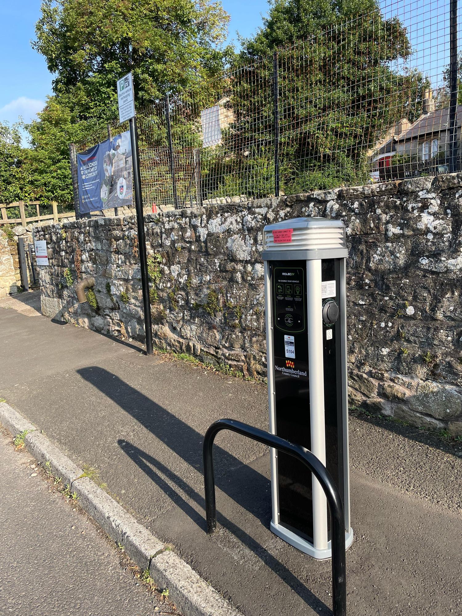 Harbottle 7kW On street EVCharge.Online | Harbottle, Morpeth NE65 7DG ...