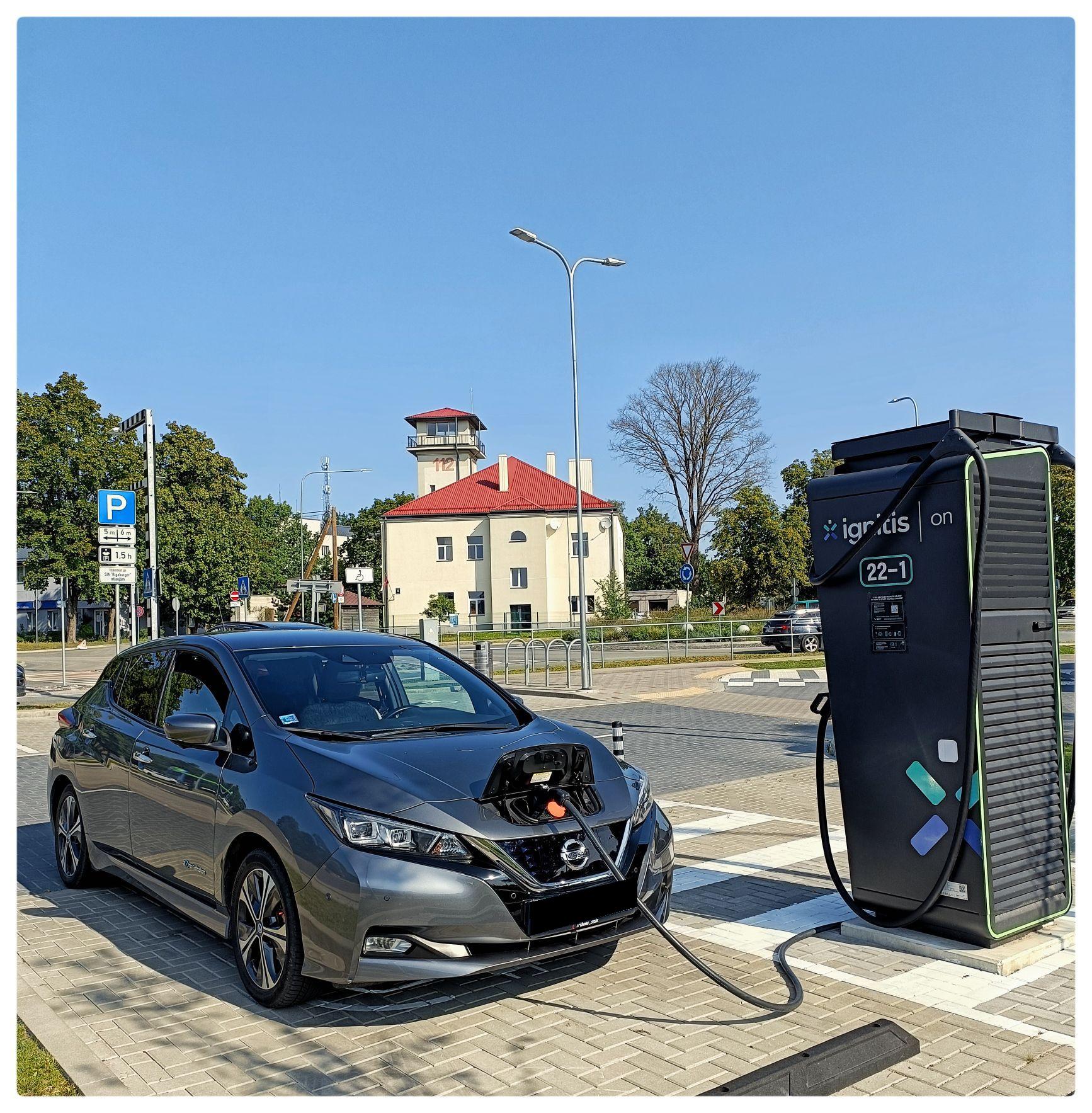 Hesburger Ogre | Ogre, Ogres novads | EV Station