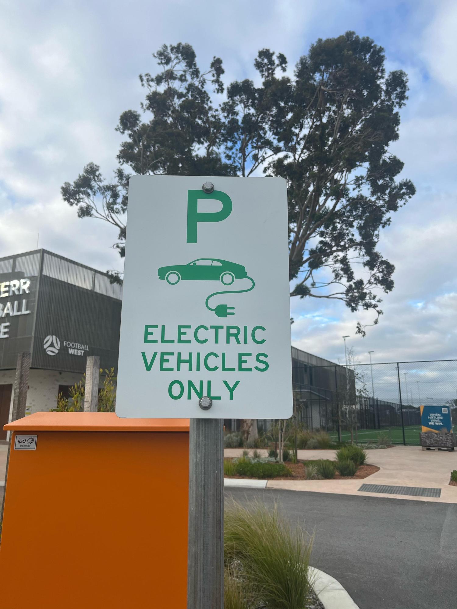 Sam Kerr Football Centre | Queens Park, WA | EV Station