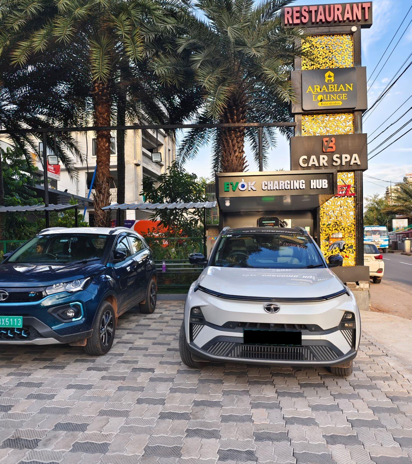 EVOK Charging Hub Arabian Lounge | Thrissur, KL | EV Station