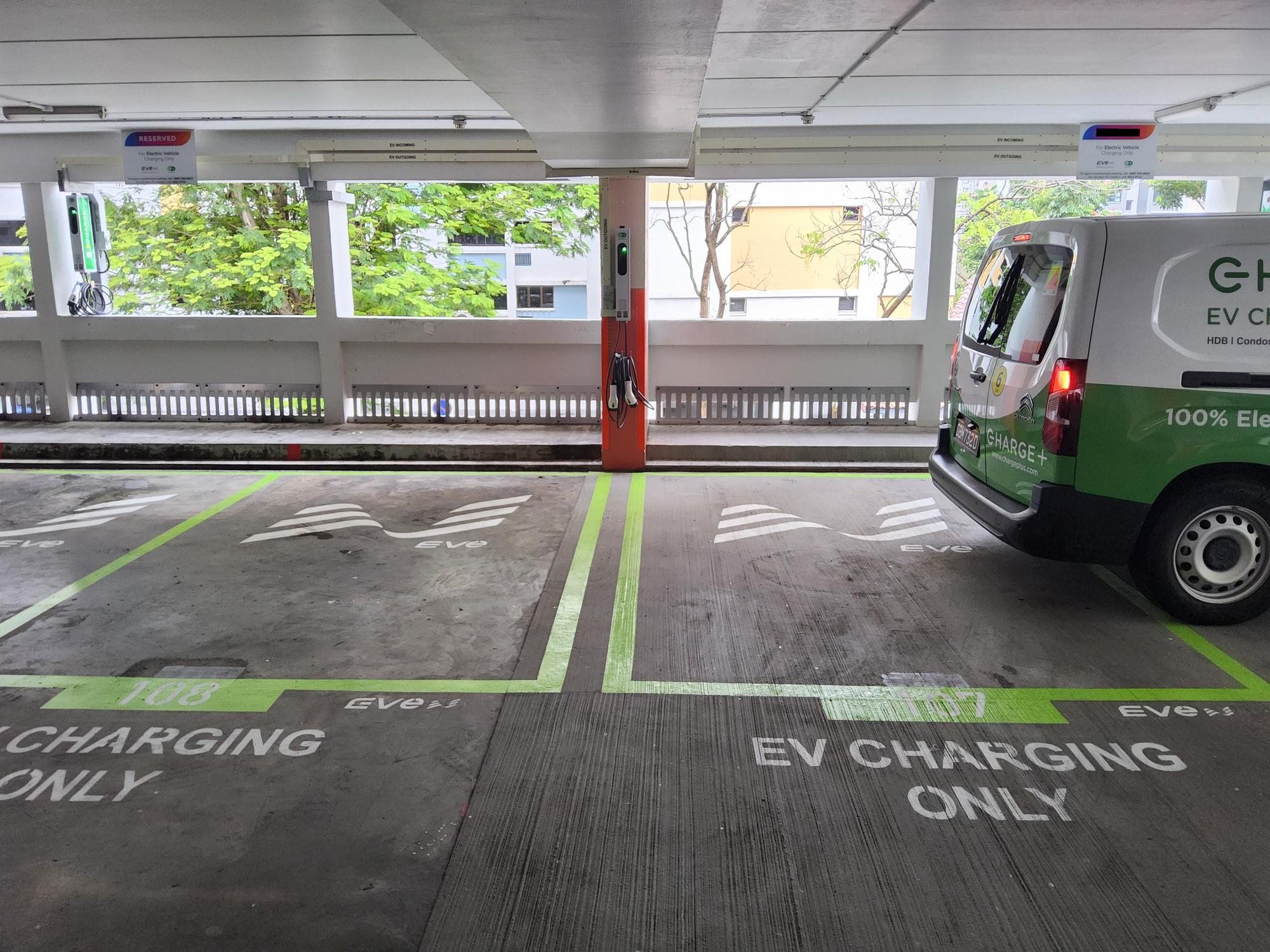 Charge+: Blk154A MSCP TWM1, Deck3A | 154A Jalan Teck Whye, Singapore ...