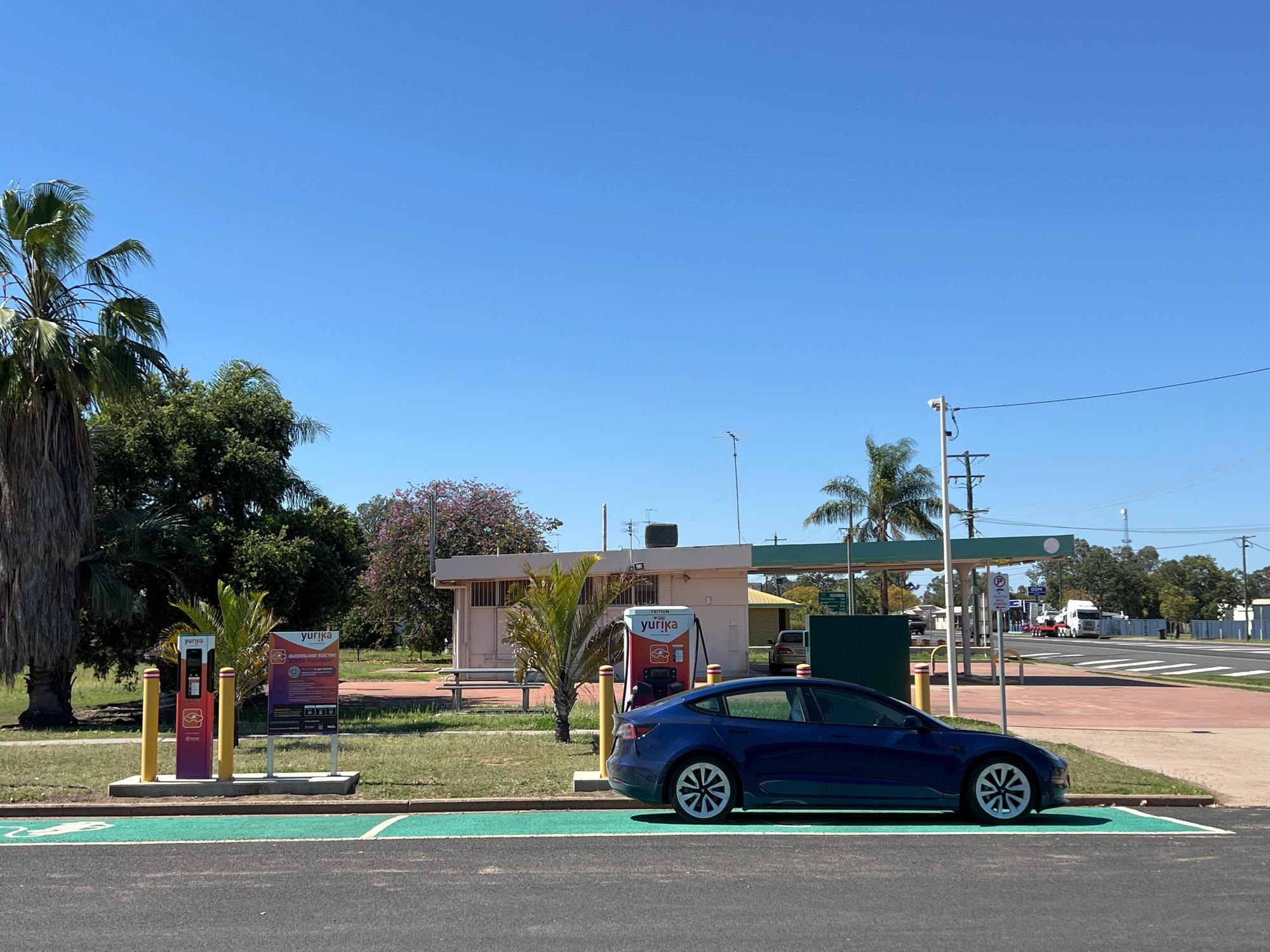 Dawson St Parking | Miles, QLD | EV Station