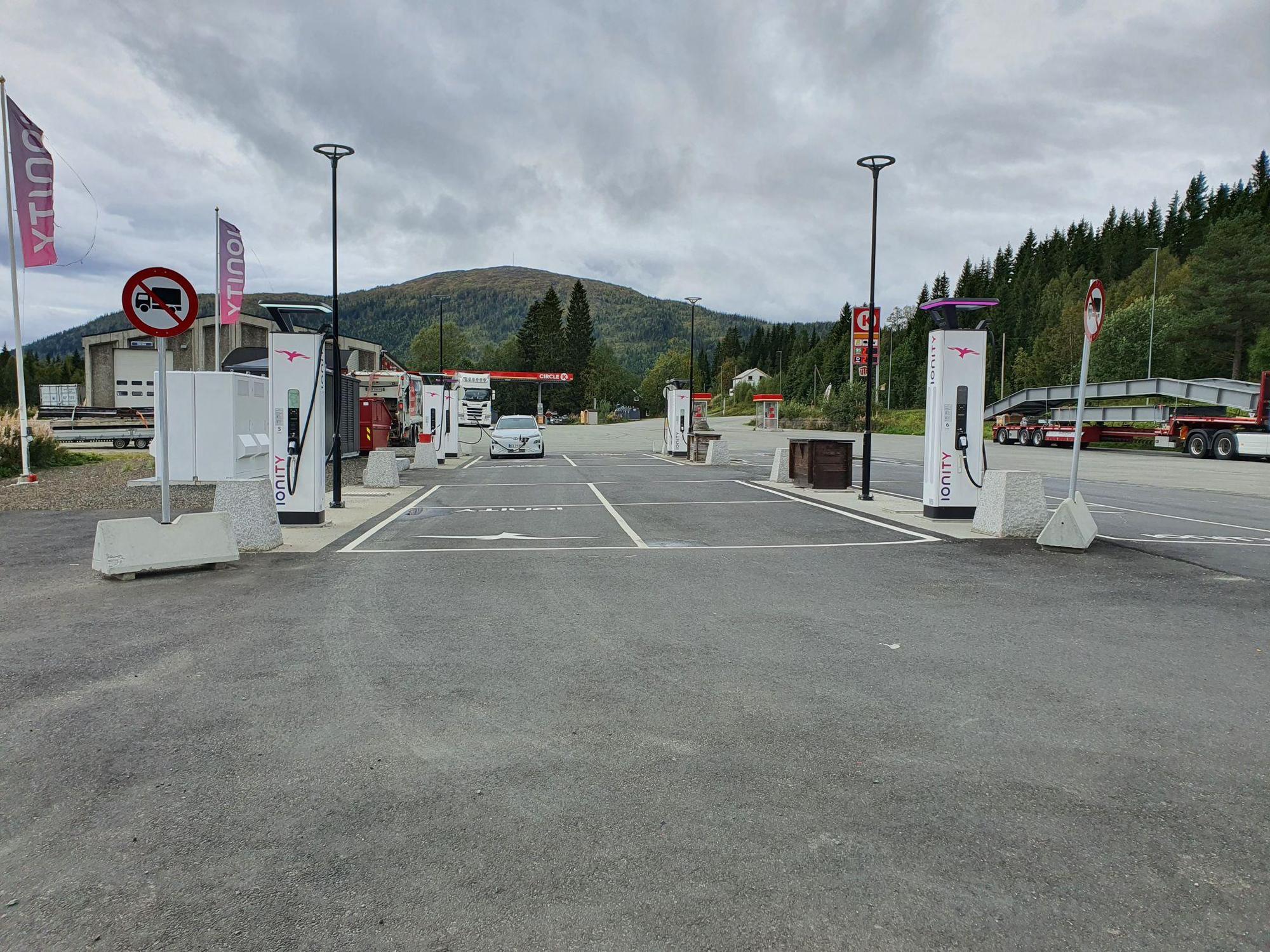 Circle K Namsskogan (2) | E6 42, 7890 Namsskogan, Norway | EV Station