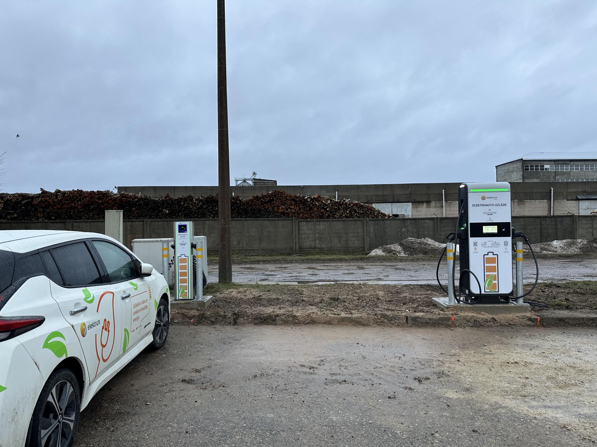 Elektrum Drive Charging Station | Ziemeļu iela 3, Rēzekne | EV Station