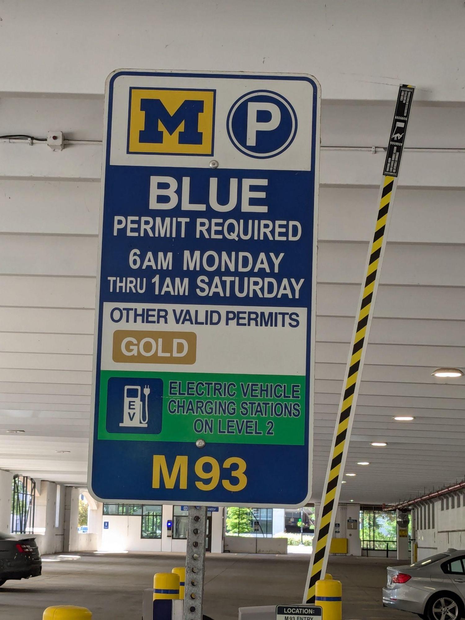 University of Michigan - Wall St Parking Structure | Ann Arbor, MI | EV ...