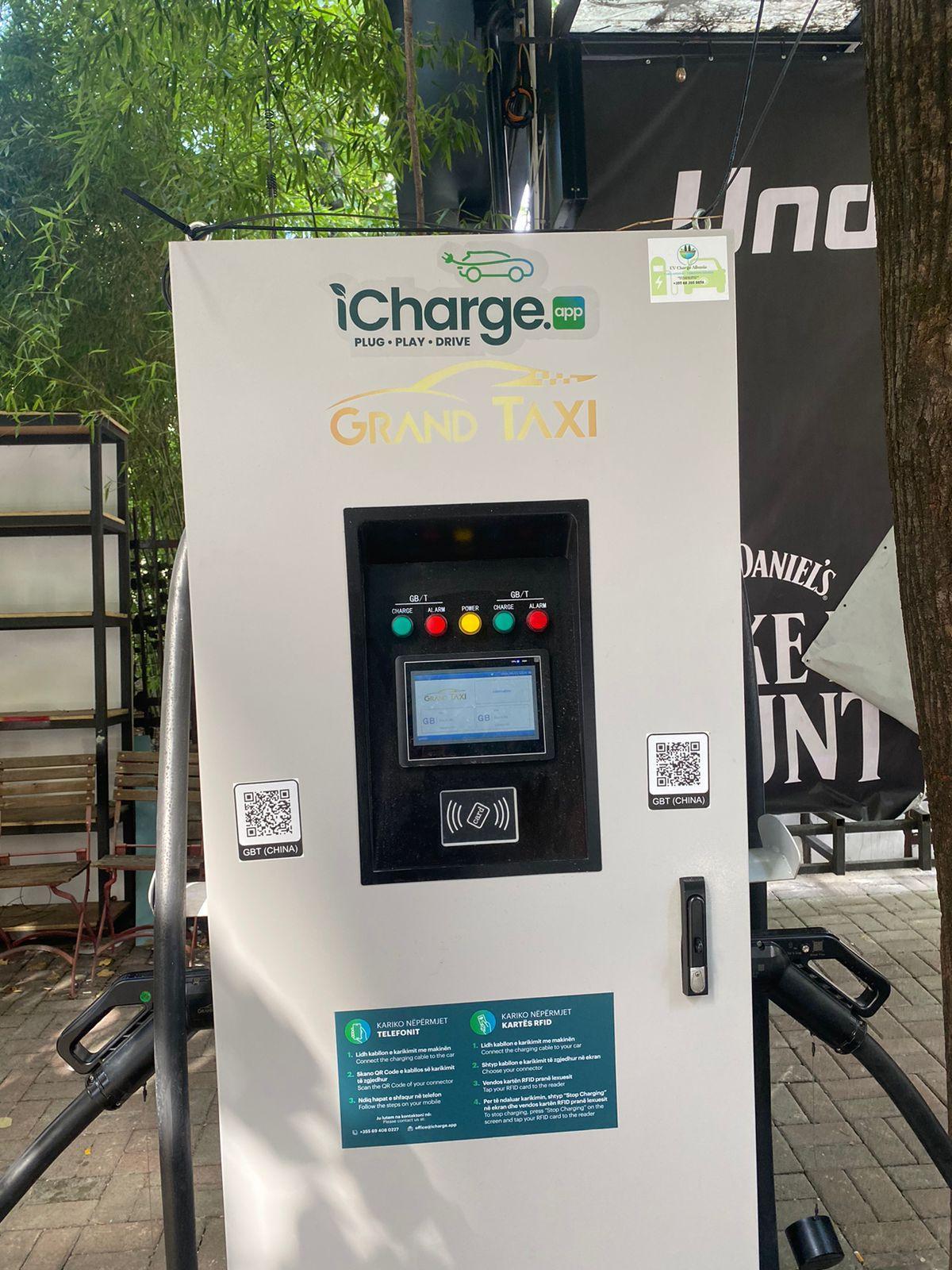 iCharge Grand Taxi Bllok | Tirana, Tirana County | EV Station