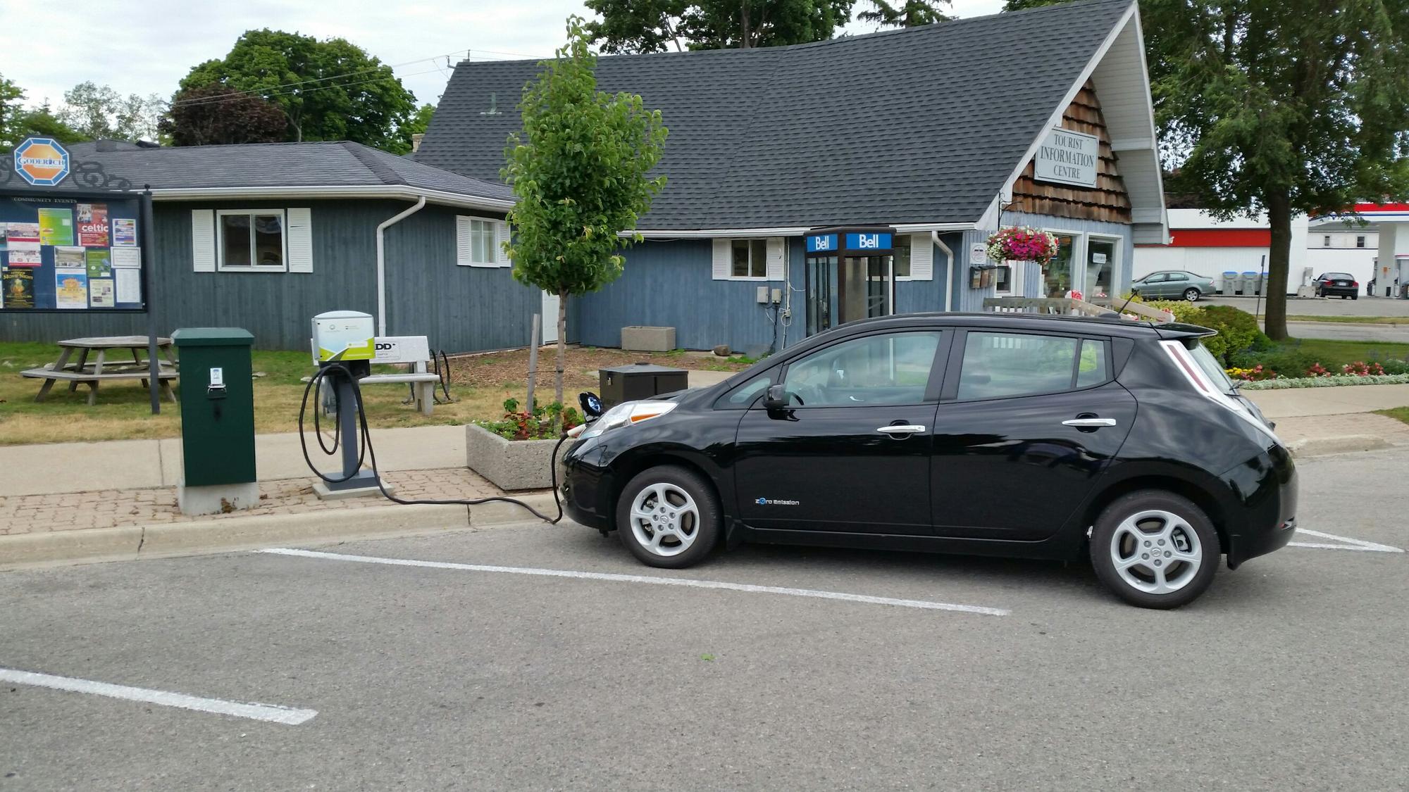 Liberation Memorial Park | Goderich, ON | EV Station