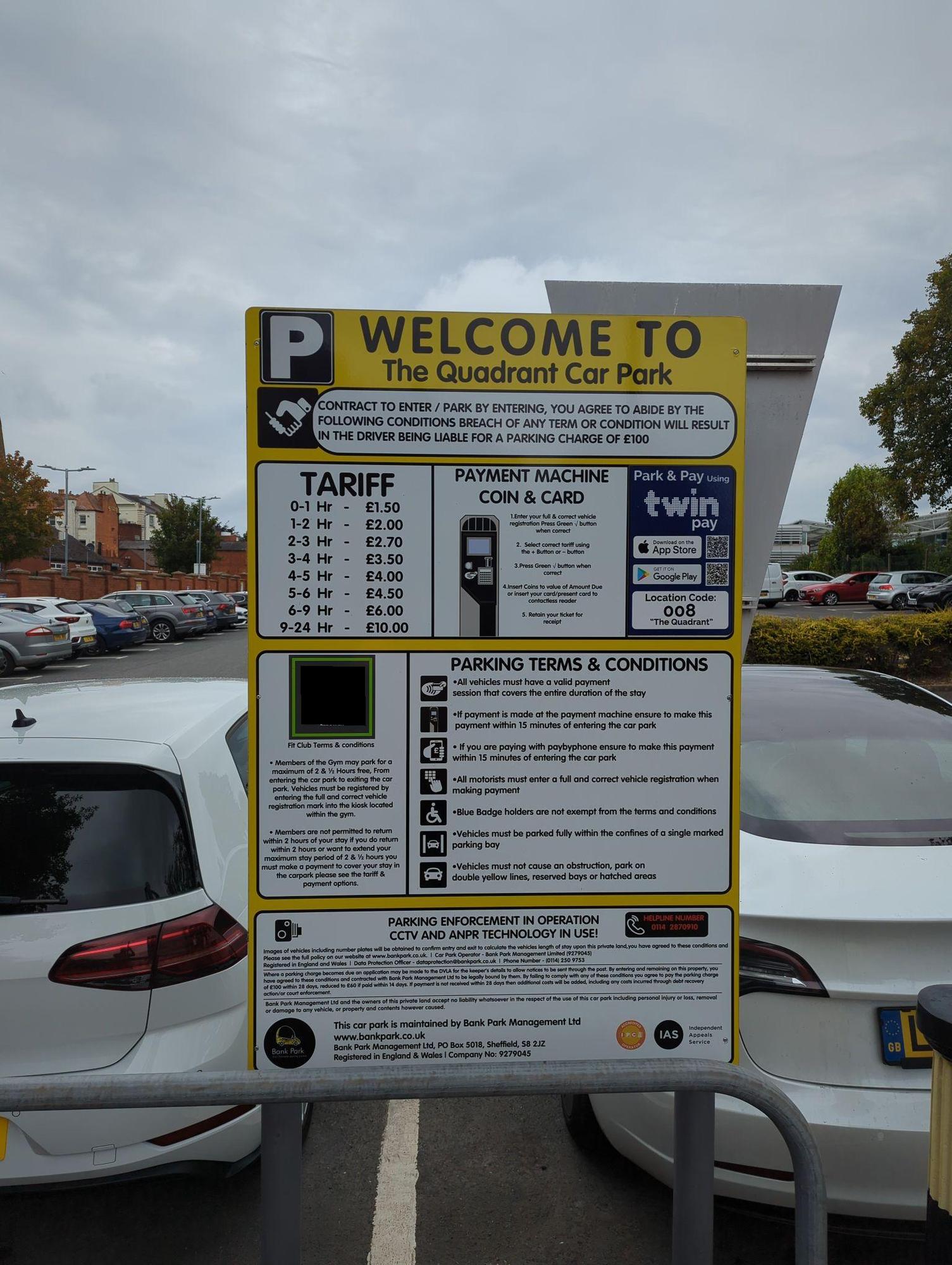 The Quadrant Car Park | Victoria Street, Redditch, B98 8AE, United ...