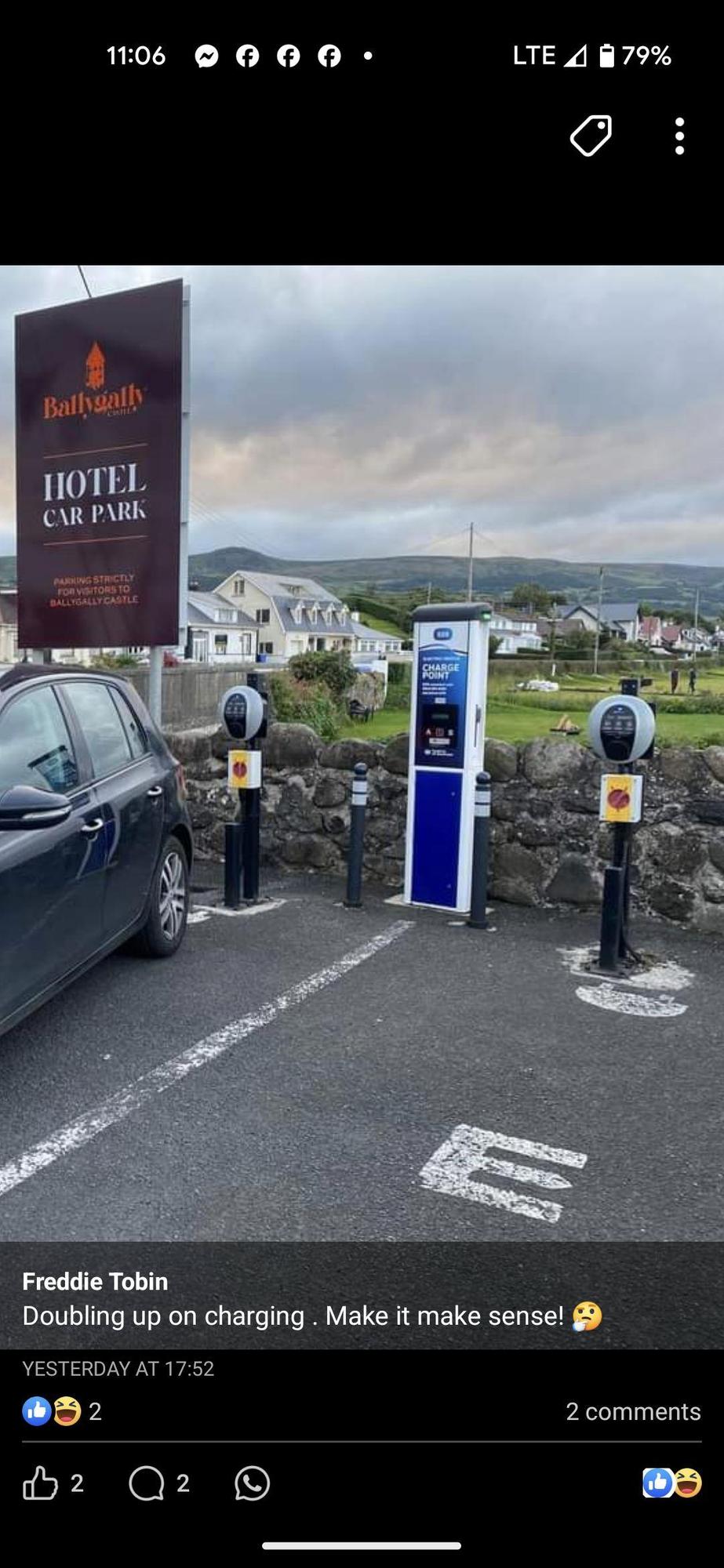 Ballygally Castle Hotel | Ballygalley, Northern Ireland | EV Station