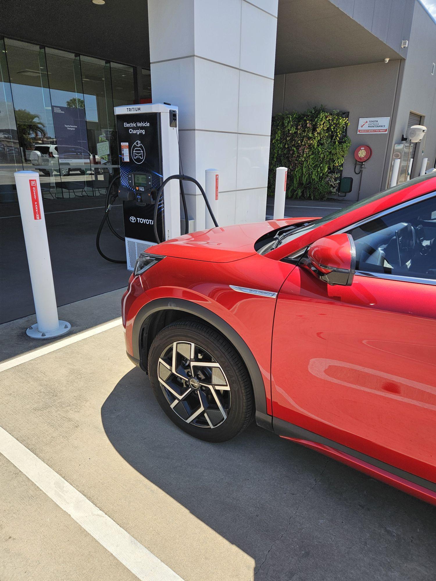Bill Robertson Toyota | Gladstone Central, QLD | EV Station