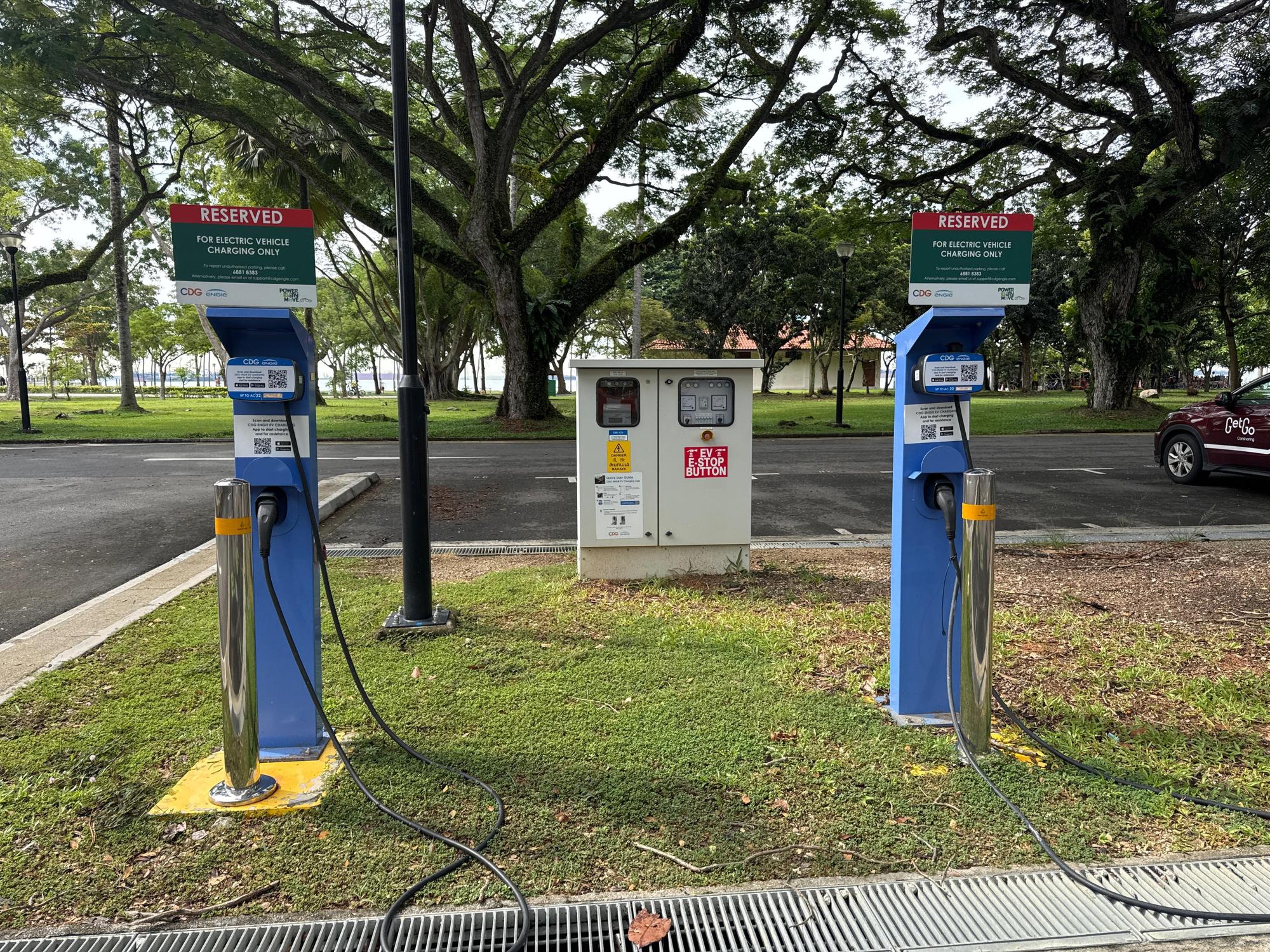 CDGE: East Coast Park Carpark C4 | 1030 ECP, Singapore 449893 | EV Station