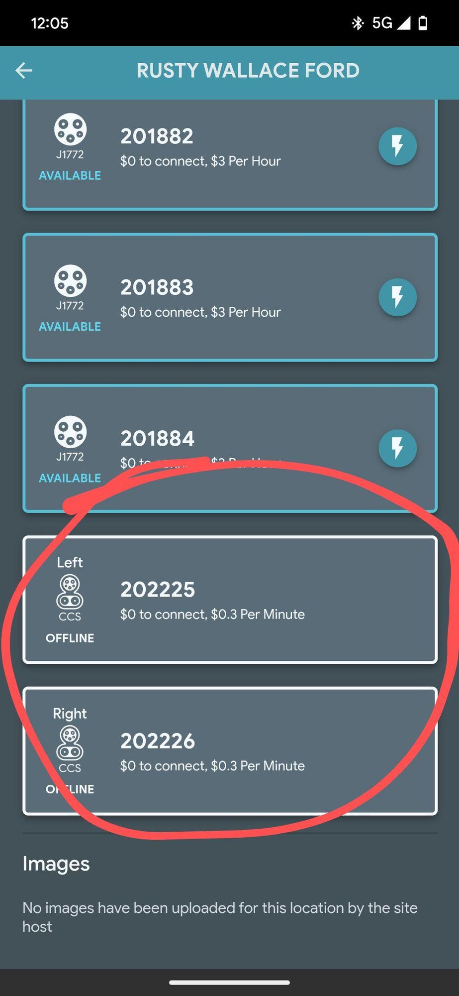 Rusty Wallace Ford (2) | Dandridge, TN | EV Station