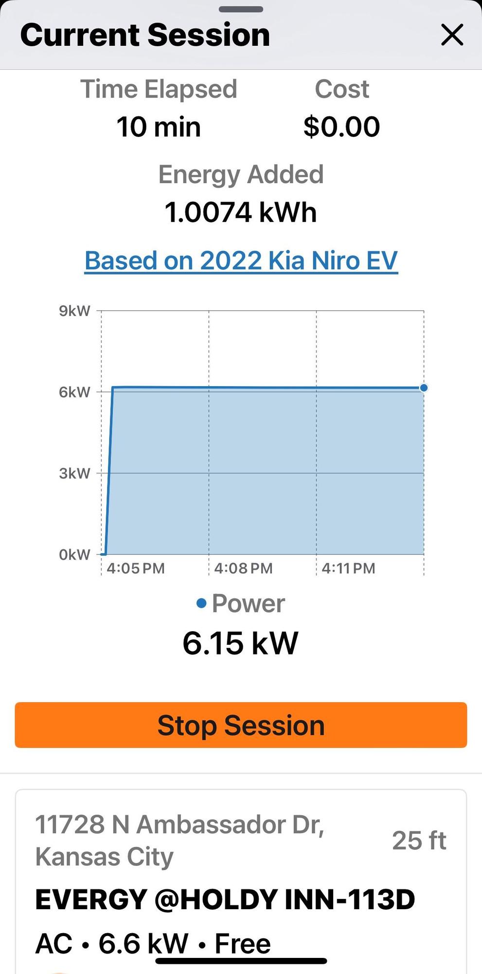 Holiday Inn Kansas City Airport / KCI Expo Center | KCMO, MO | EV Station