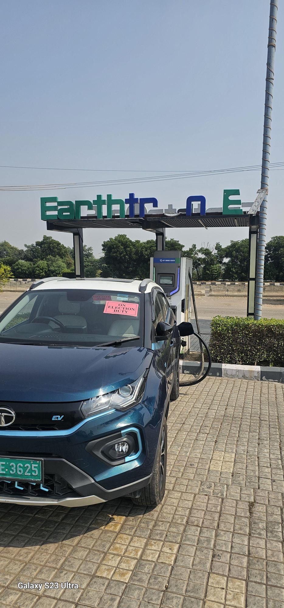 Electreefy earthtron Ev charger | Kurukshetra, HR | EV Station