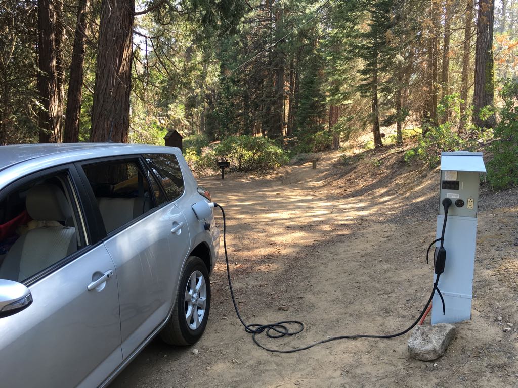 Camp Edison RV Park | Shaver Lake, CA | EV Station