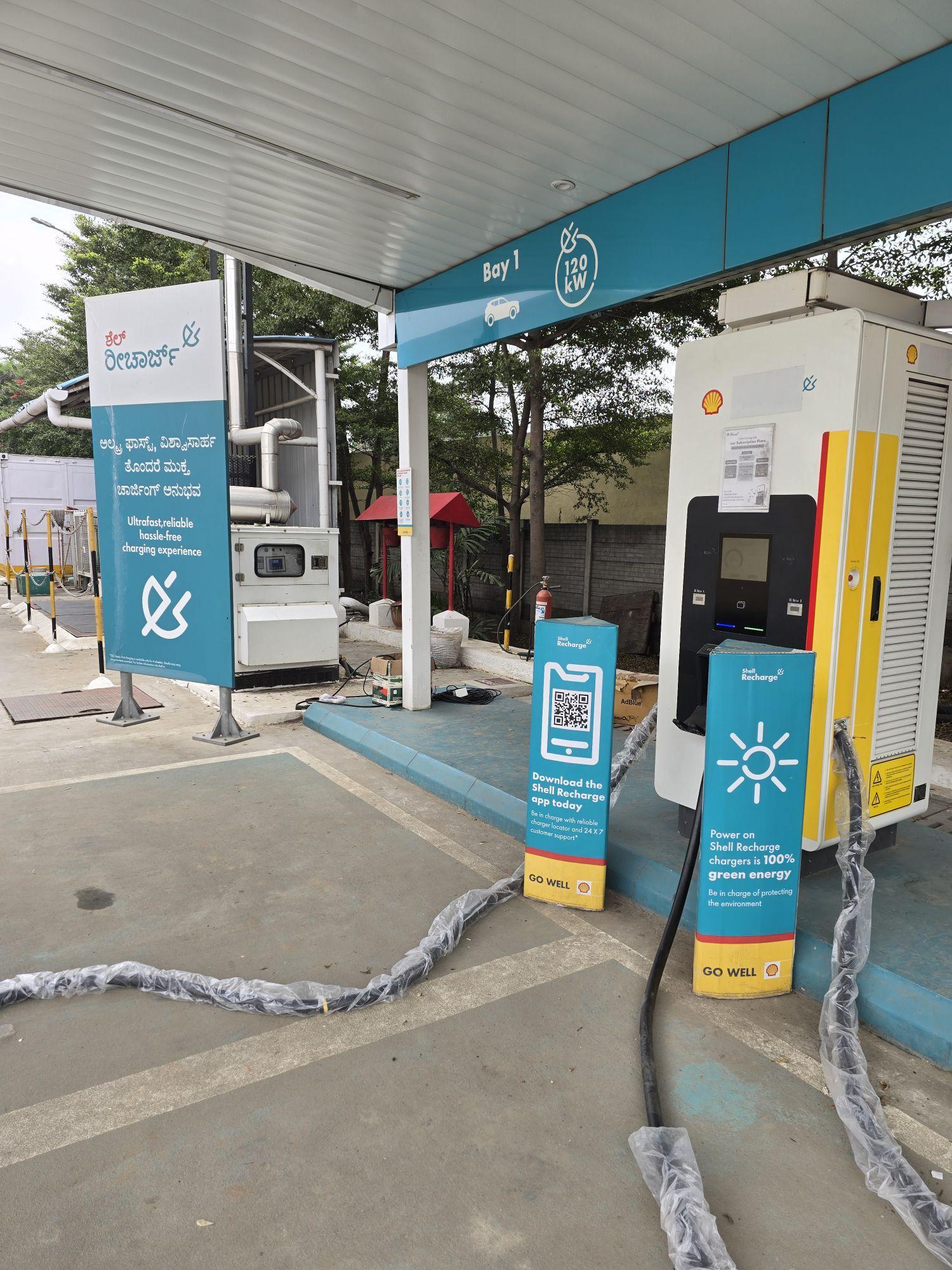 Shell Recharge, Chandapura (120 kW) | Guddahatti, KA | EV Station