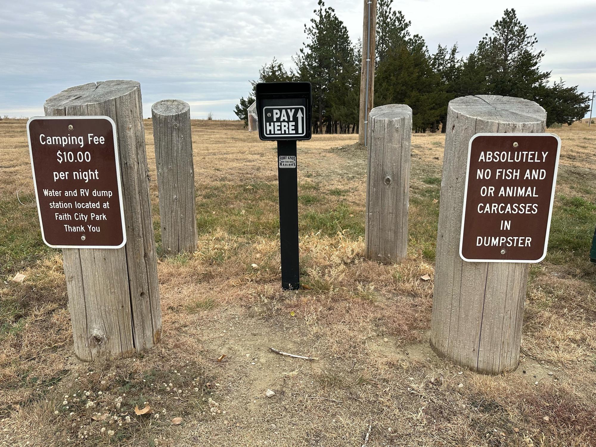 Durkee Lake Campground | Faith, SD | EV Station