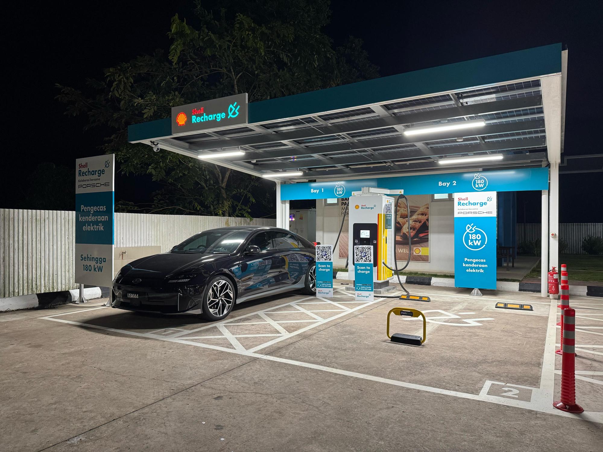 Shell Recharge | Shell R&R Temerloh E8 Eastbound (180kW DC) | Temerloh ...