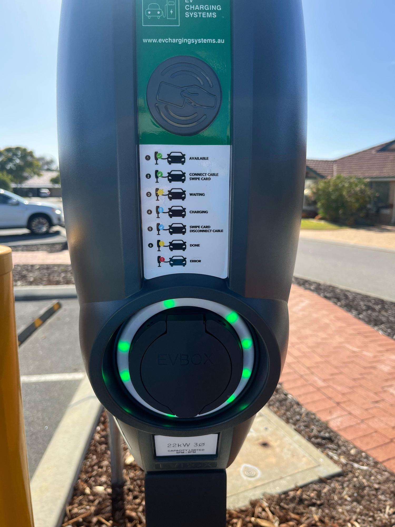 RAAFA Cambrai Village - Memorial Park | Merriwa, WA | EV Station