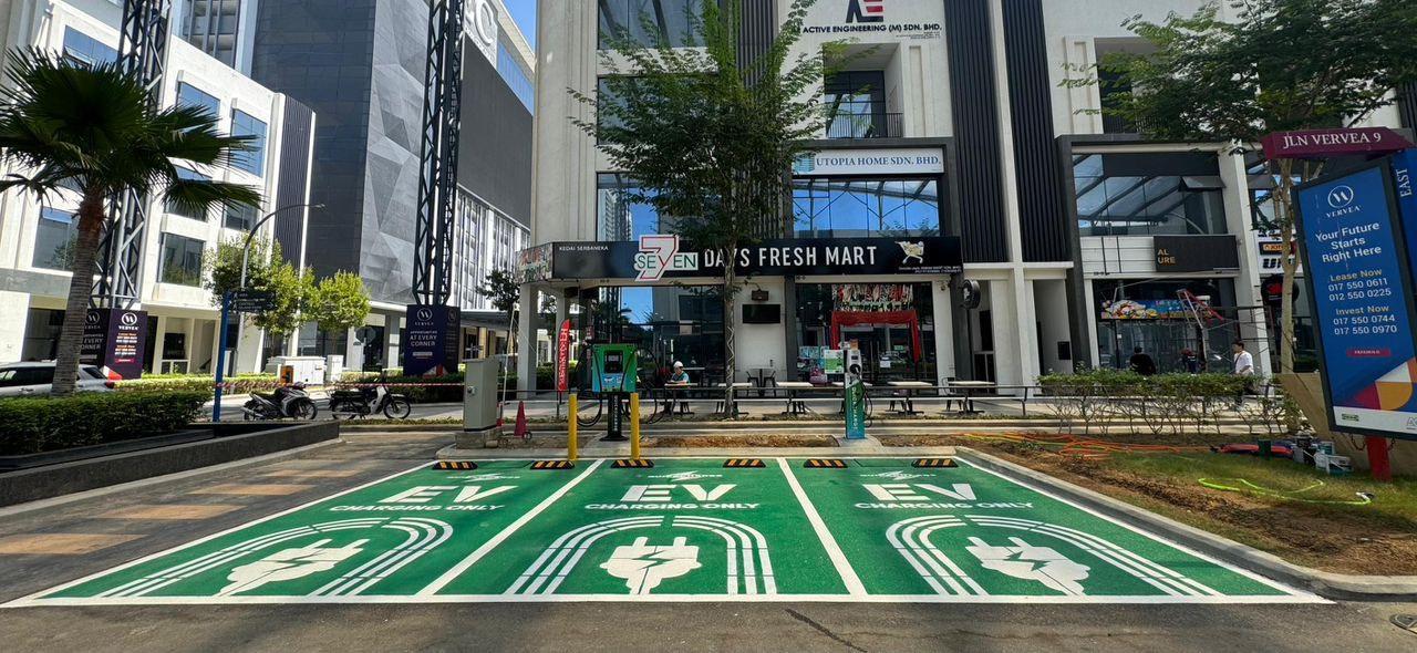 QuickCharge | Vervea High Street (22kW AC, DC 40kW) | Simpang Ampat ...