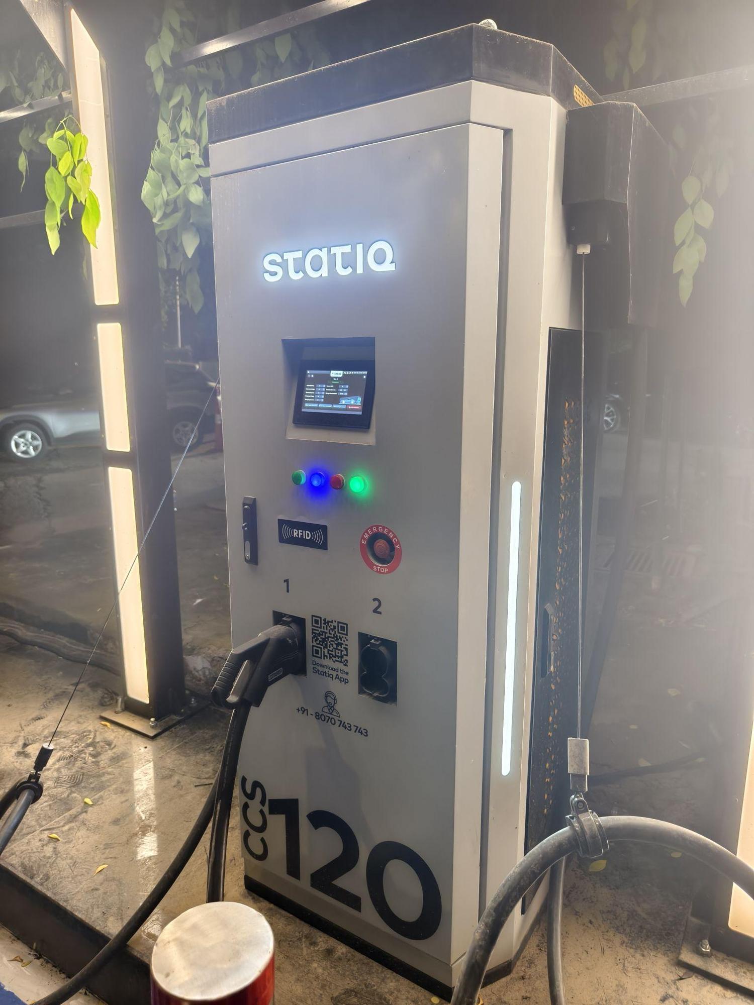 Statiq Charger JP Palace | Agra, UP | EV Station