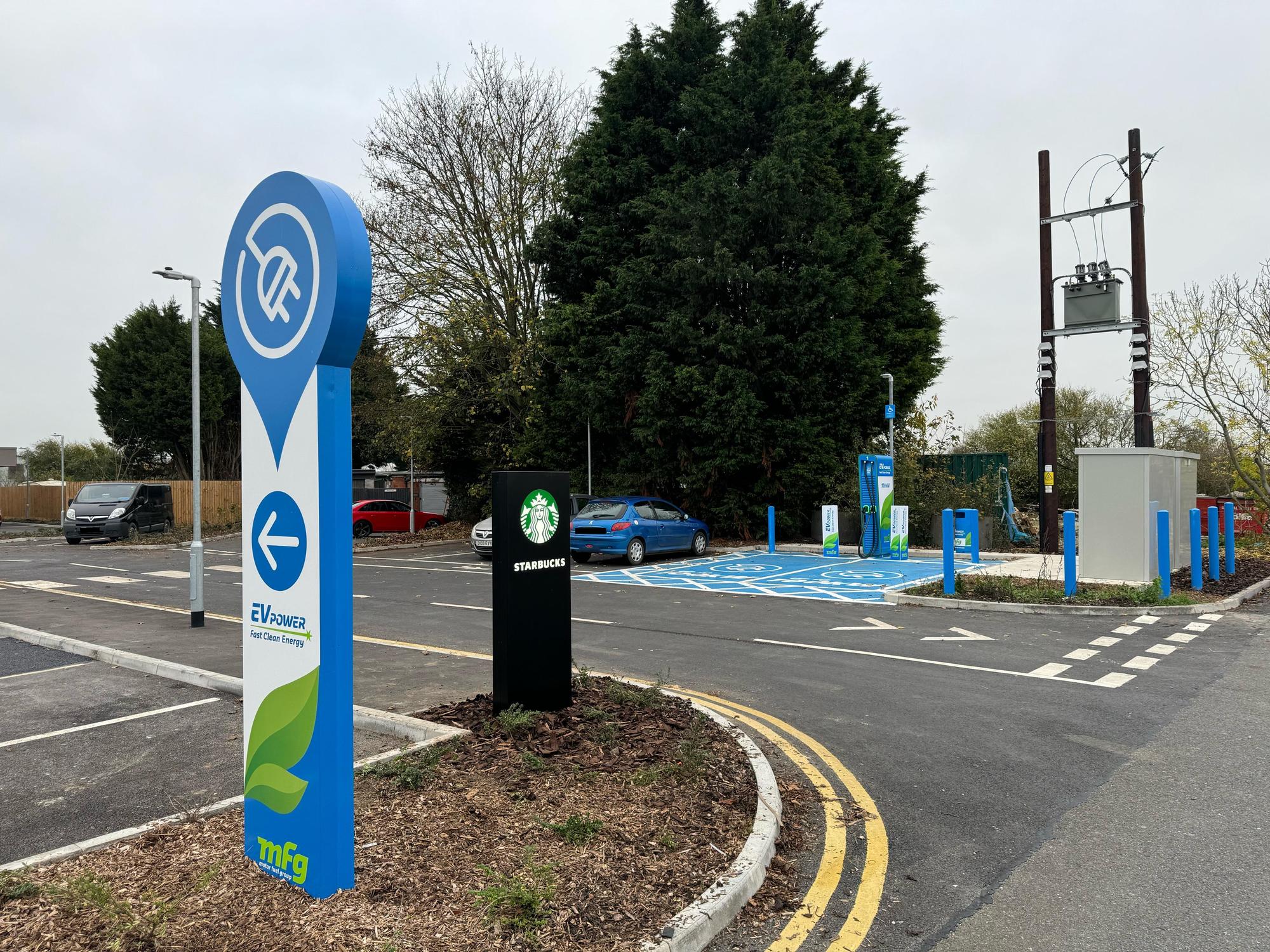 Esso Foston services, A1 northbound | Foston, England | EV Station