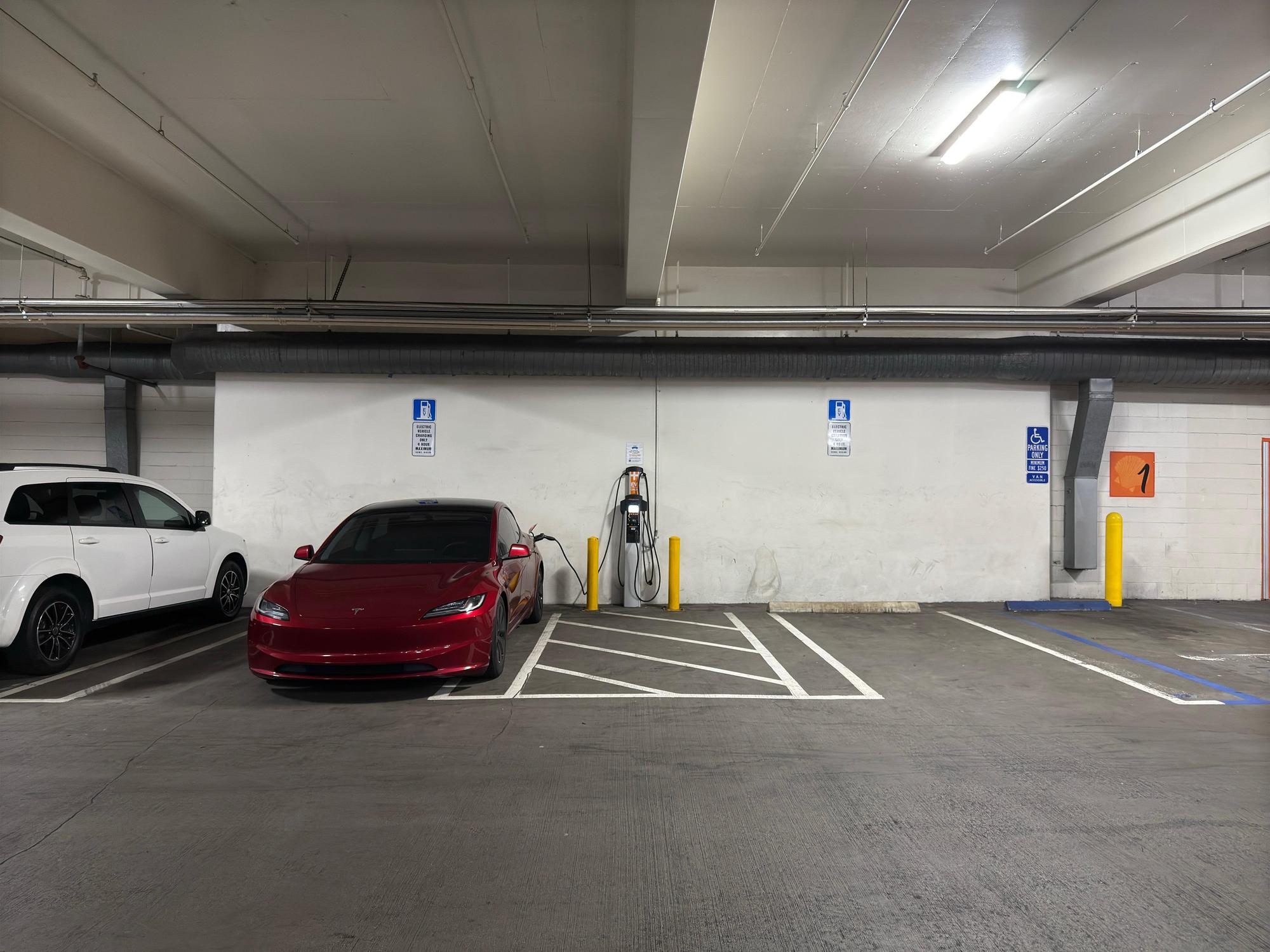 Main Promenade Parking Structure | Huntington Beach, CA | EV Station