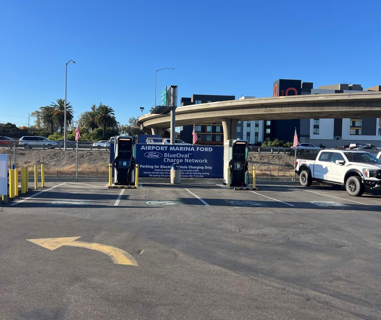 Airport Marina Ford | Los Angeles, CA | EV Station