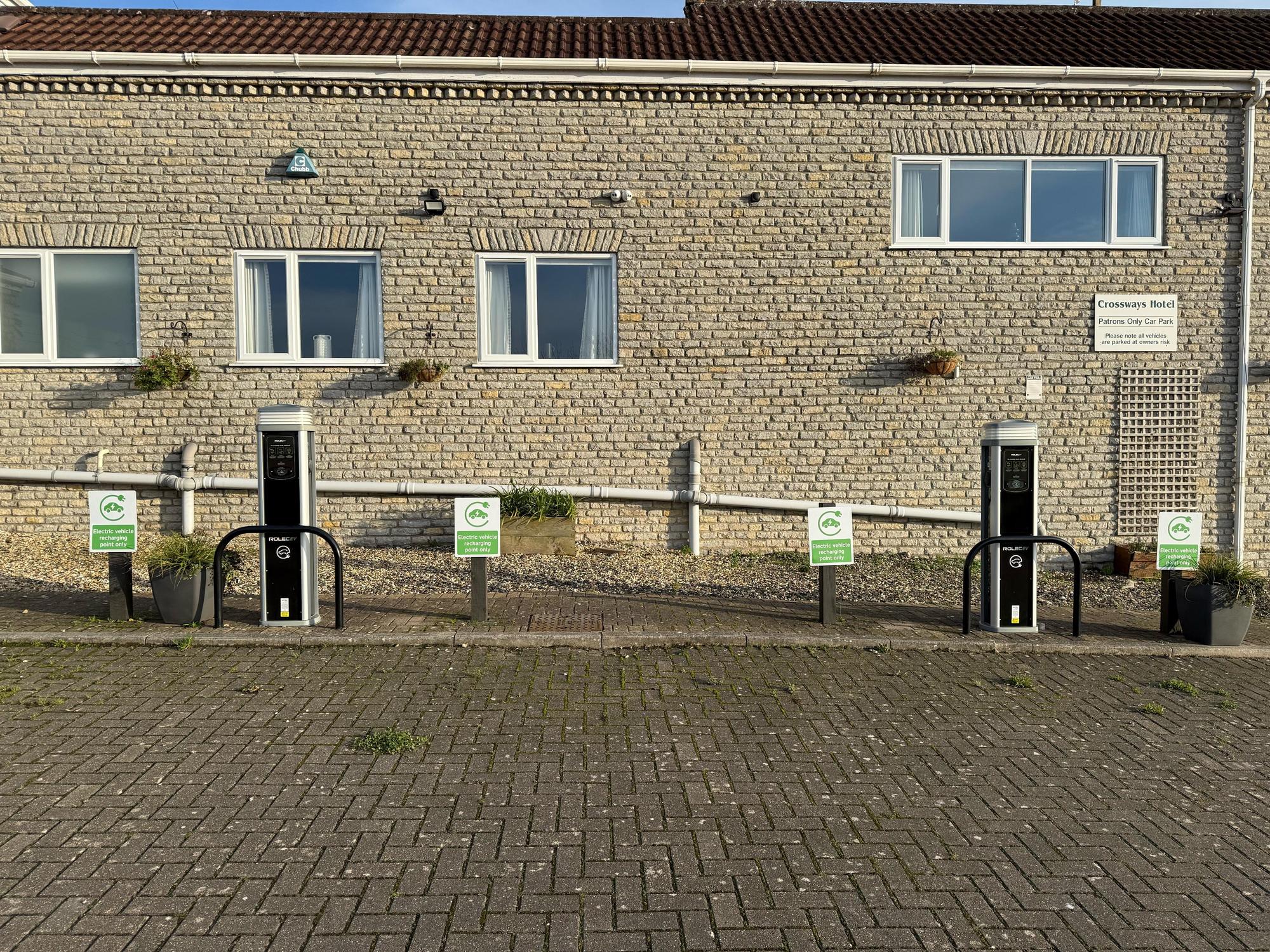 The Crossways Inn & Restaurant | North Wootton, England | EV Station