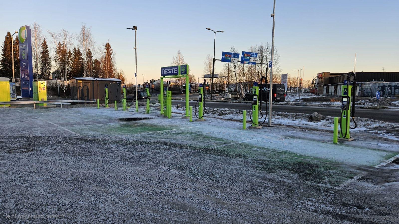 Neste MY Lataus Neste Tornio Röyttäntie | Tornio, Lappi | EV Station