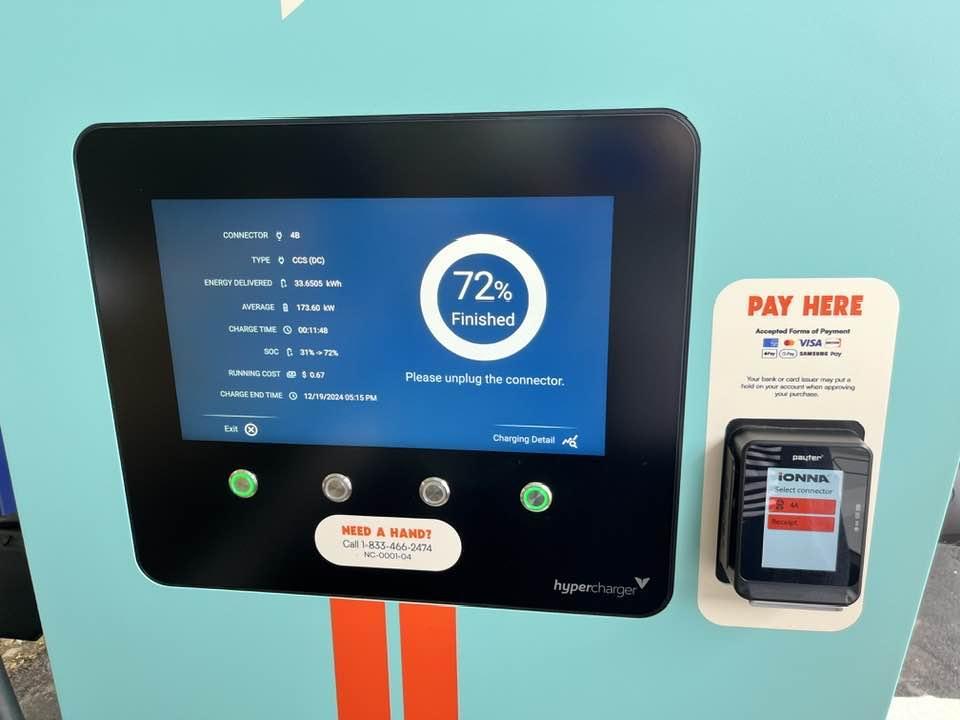 IONNA Apex, NC Rechargery - N Salem St | Apex, NC | EV Station