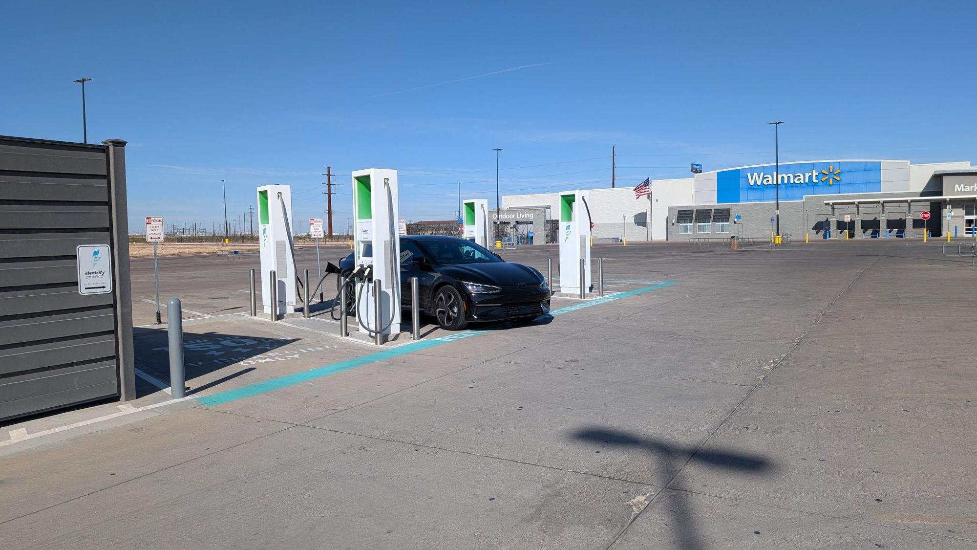 Walmart Supercenter | Fort Stockton, TX | EV Station