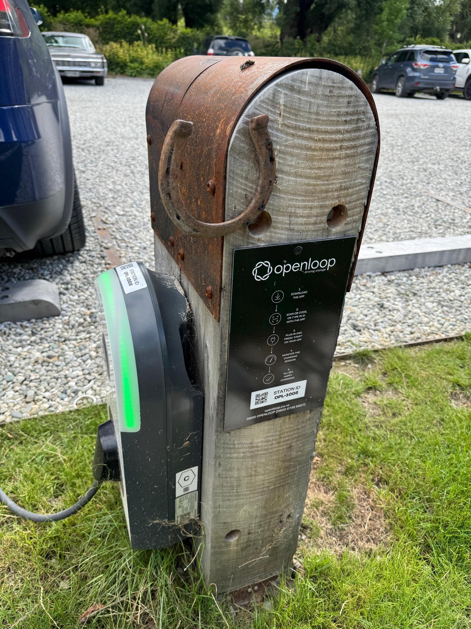 Openloop | Arrowtown, Otago | EV Station