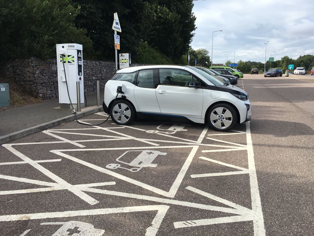 Moto Exeter (2) | Exeter, England | EV Station