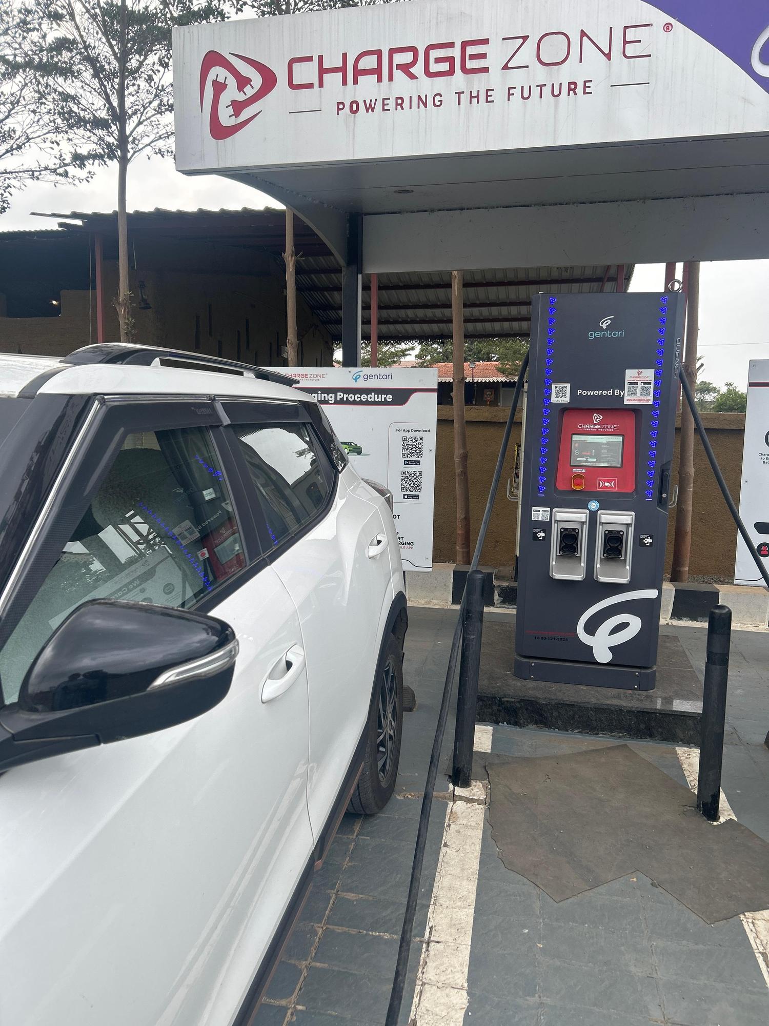Hotel TFC - Gentari & ChargeZone EV Charging Station | Vangali, MH | EV Station