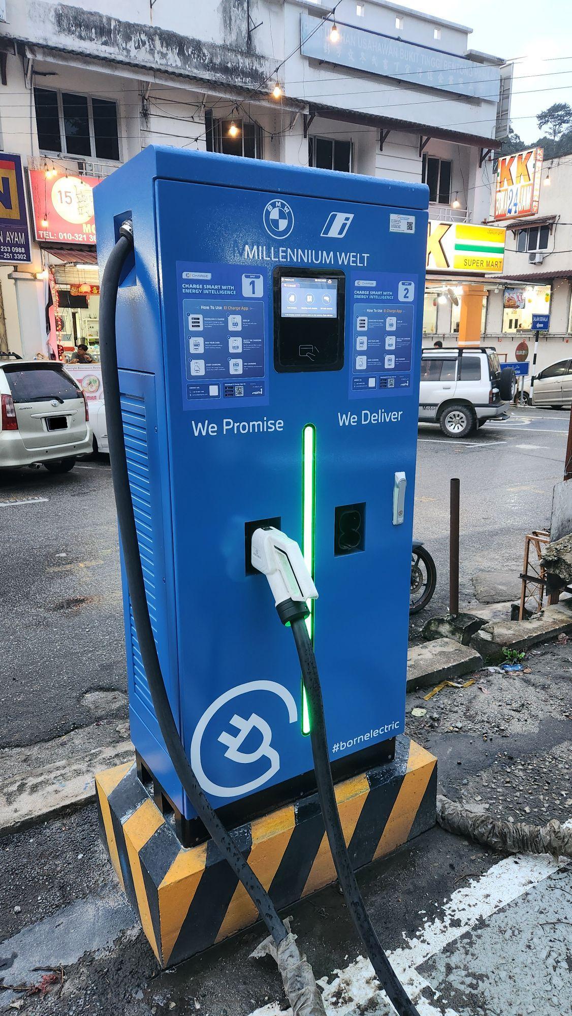 EI Charge | Bukit Tinggi KLK Highway (60kW DC) | Bentong, Pahang | EV Station