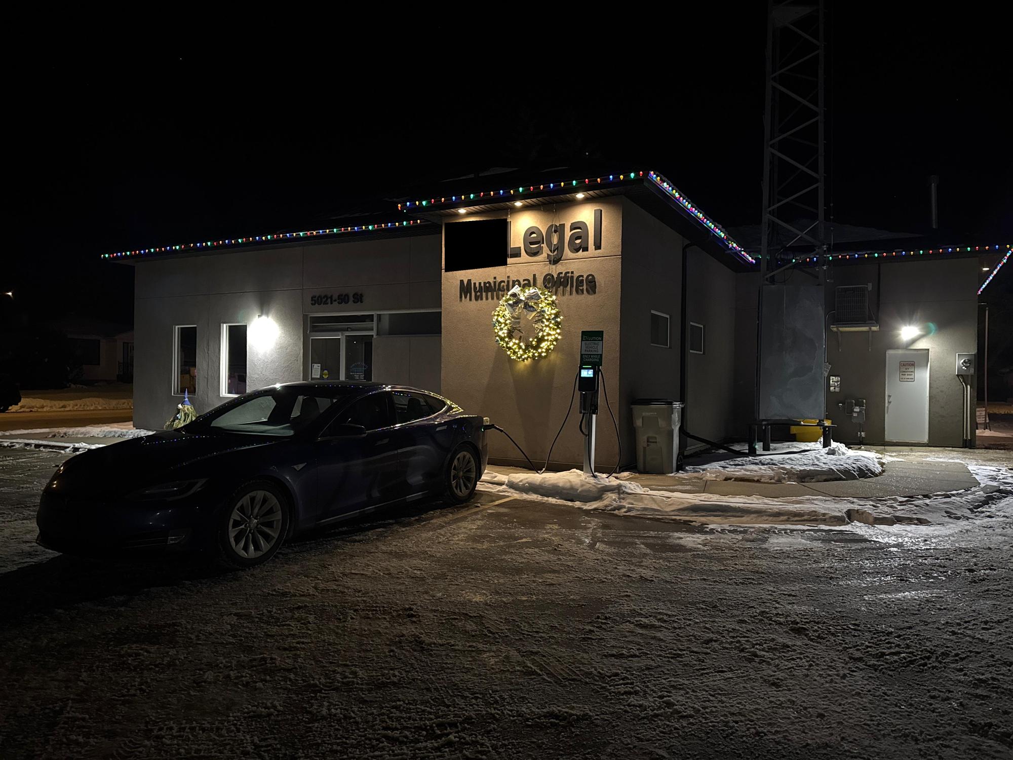 Town of Legal - Office | Legal, AB | EV Station